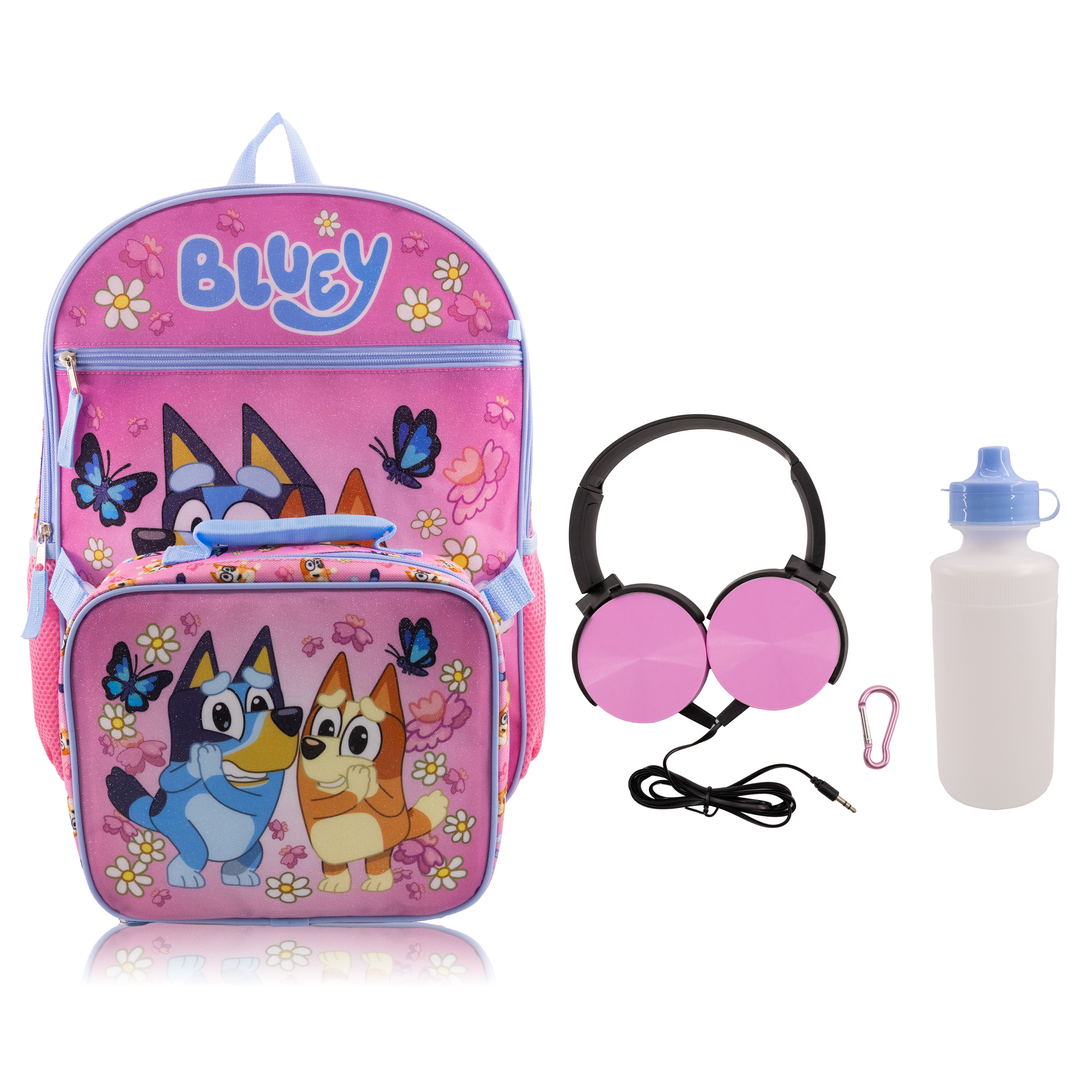 Fast Forward Bluey Backpack With Lunch Box for Kids | Insulated Lunch ...