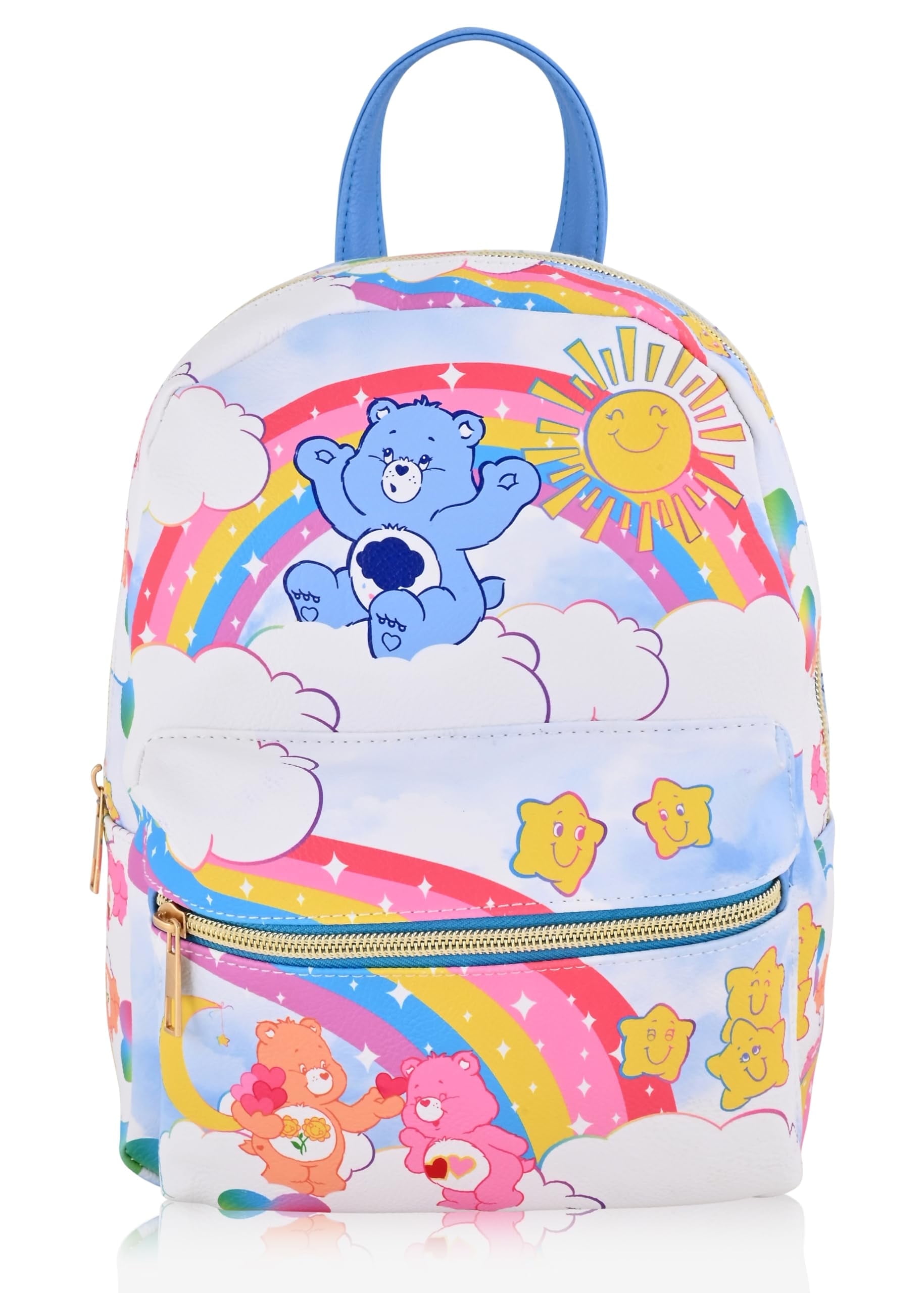 Fast Forward Care Bears Backpack for Women, Men, Unisex | Cute PU ...