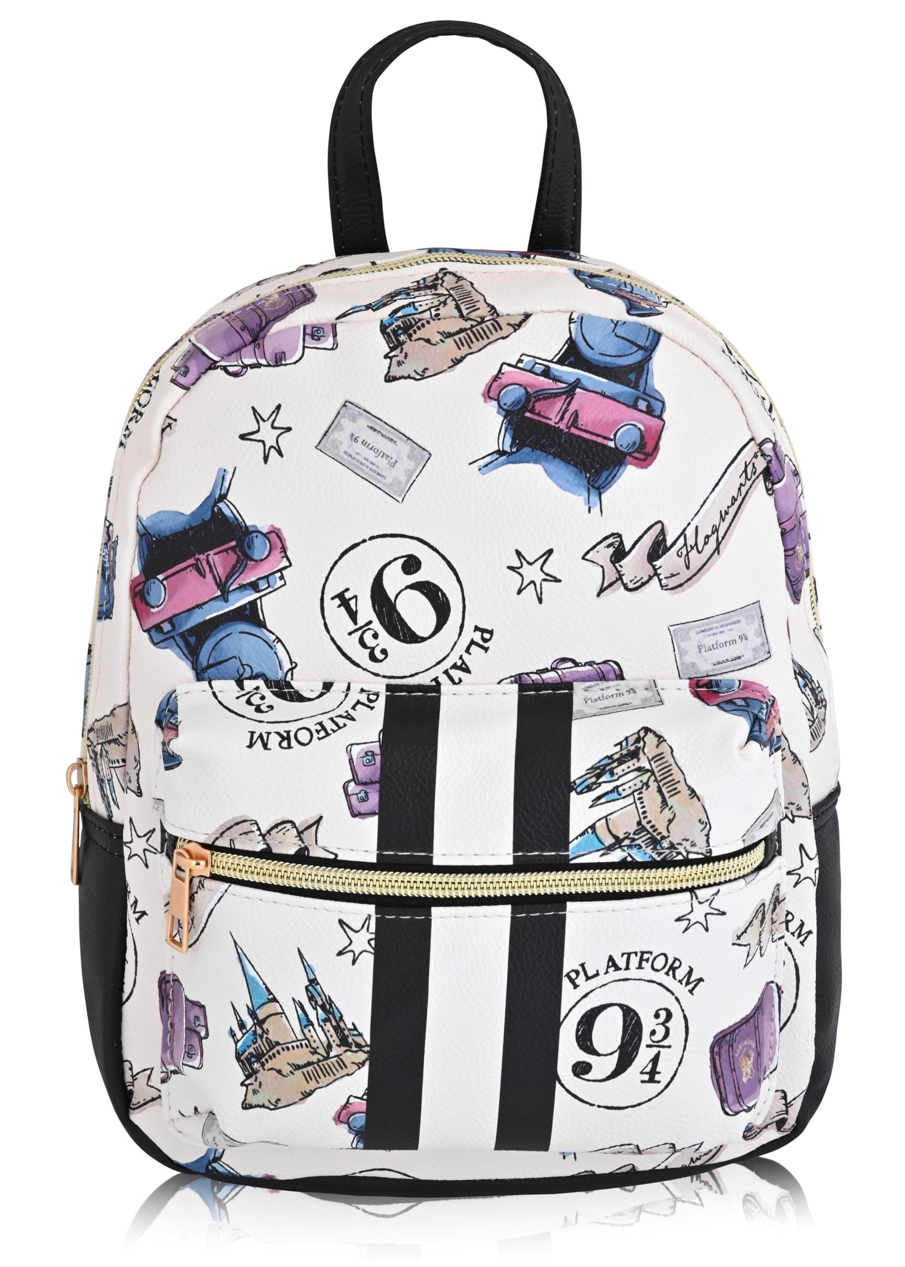 Fast Forward Harry Potter Backpack for Men, Women, Unisex | Cute PU ...