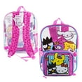 Fast Forward Hello Kitty Sanrio Kids Clear Backpack with Lunch Kit ...
