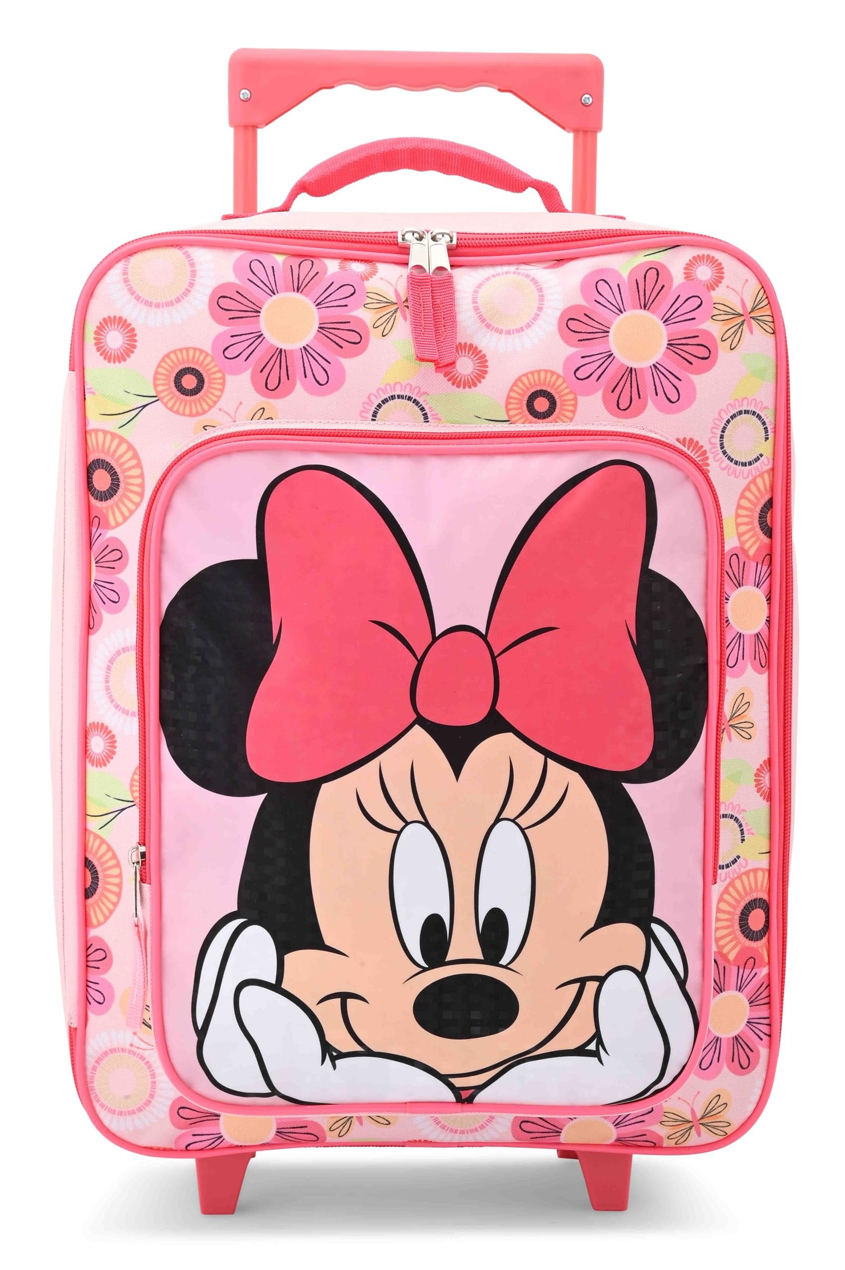 Fast Forward Minnie Mouse Girls Luggage 16" Soft Side Wheeled Pilot ...