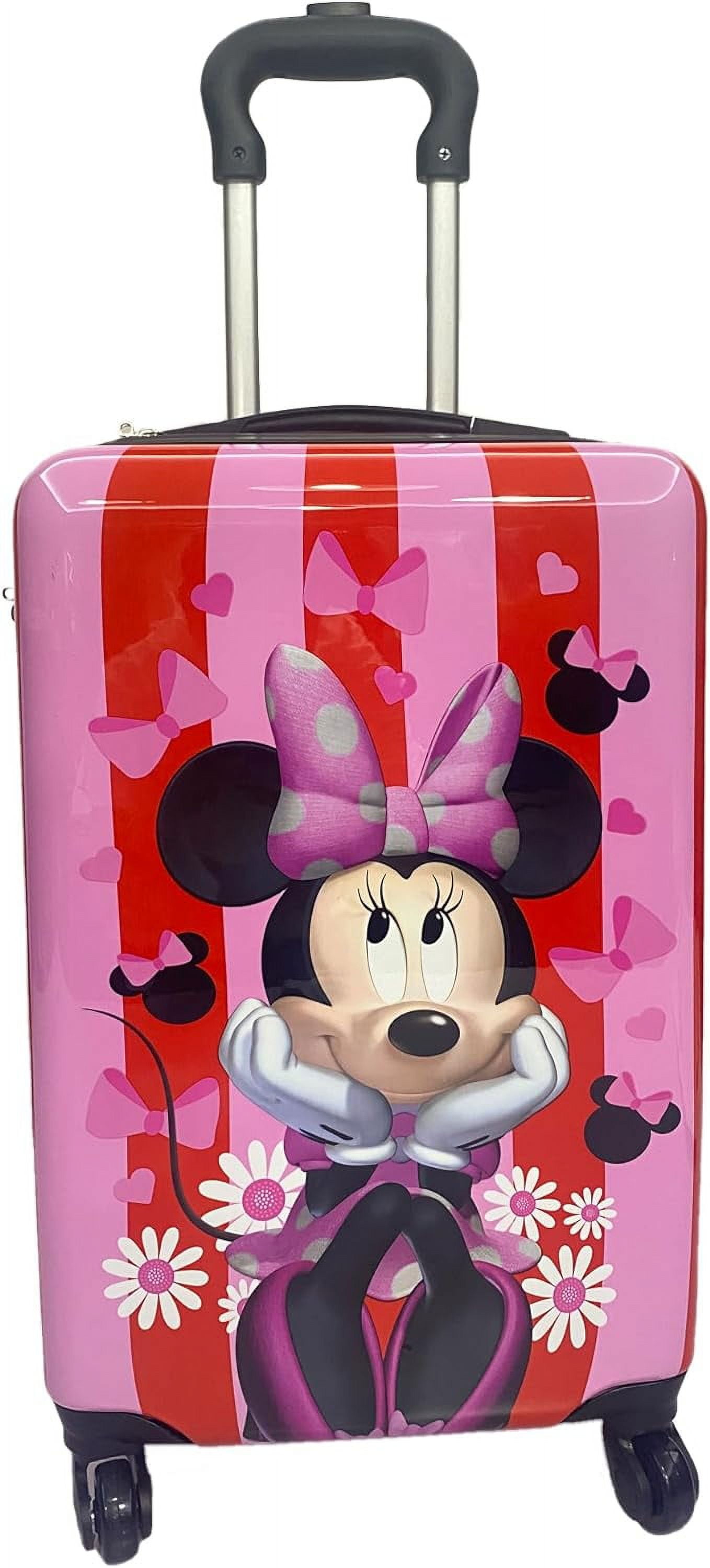 Fast Forward Kids Minnie Mouse 20" Hardside Spinner Luggage, Children's ...