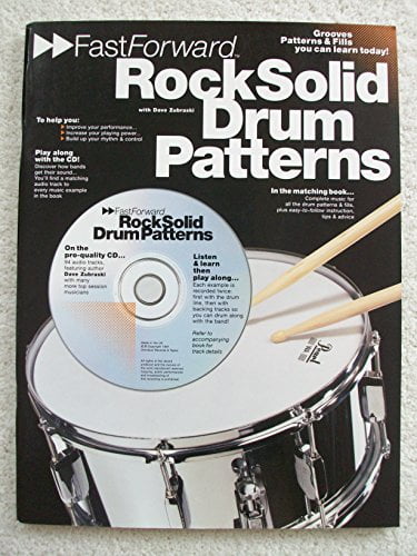 Pre-Owned Fast Forward - Rock Solid Drum Patterns: Groove Patterns ...
