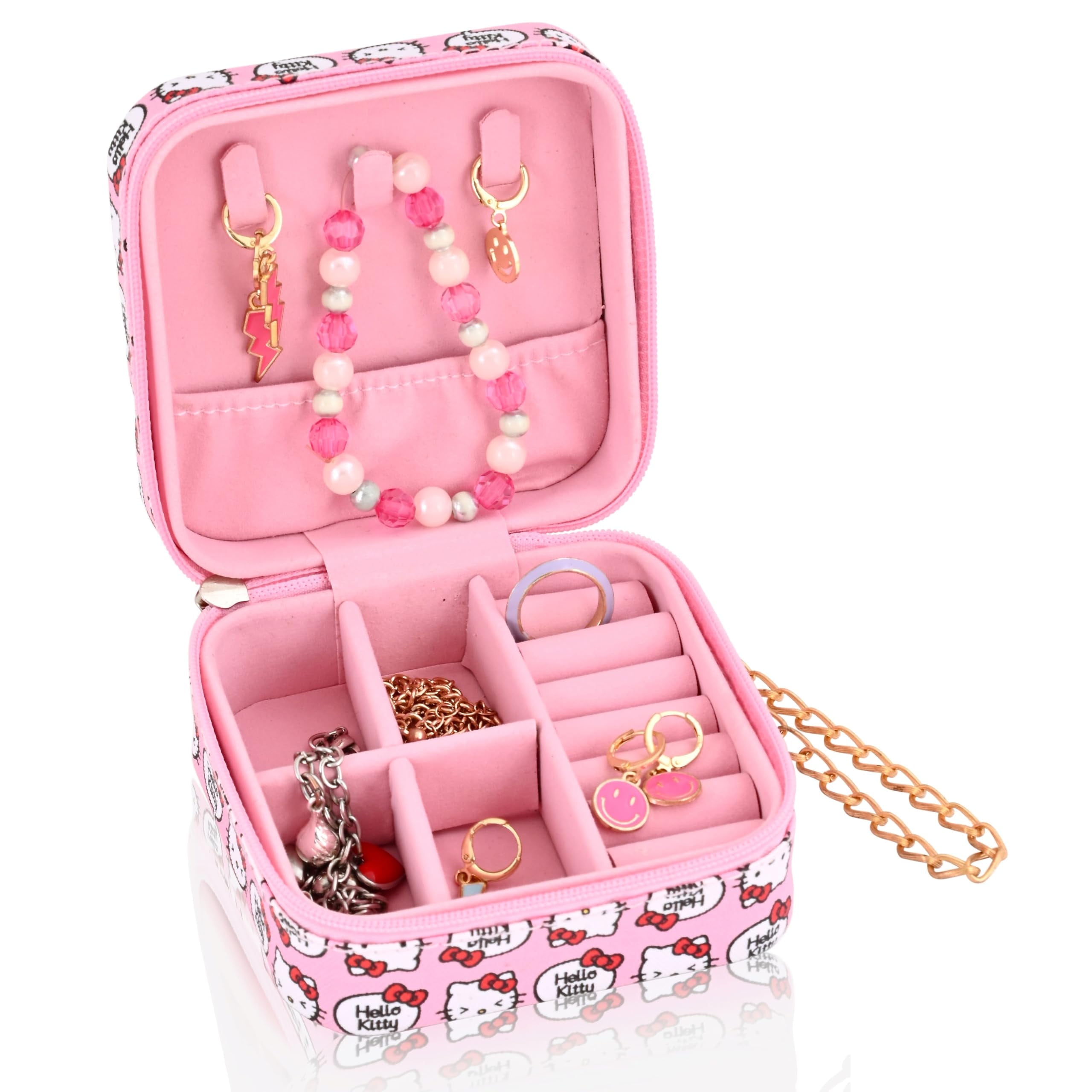 Fast Forward Sanrio Hello Kitty Jewelry Box for Women | Multiple ...