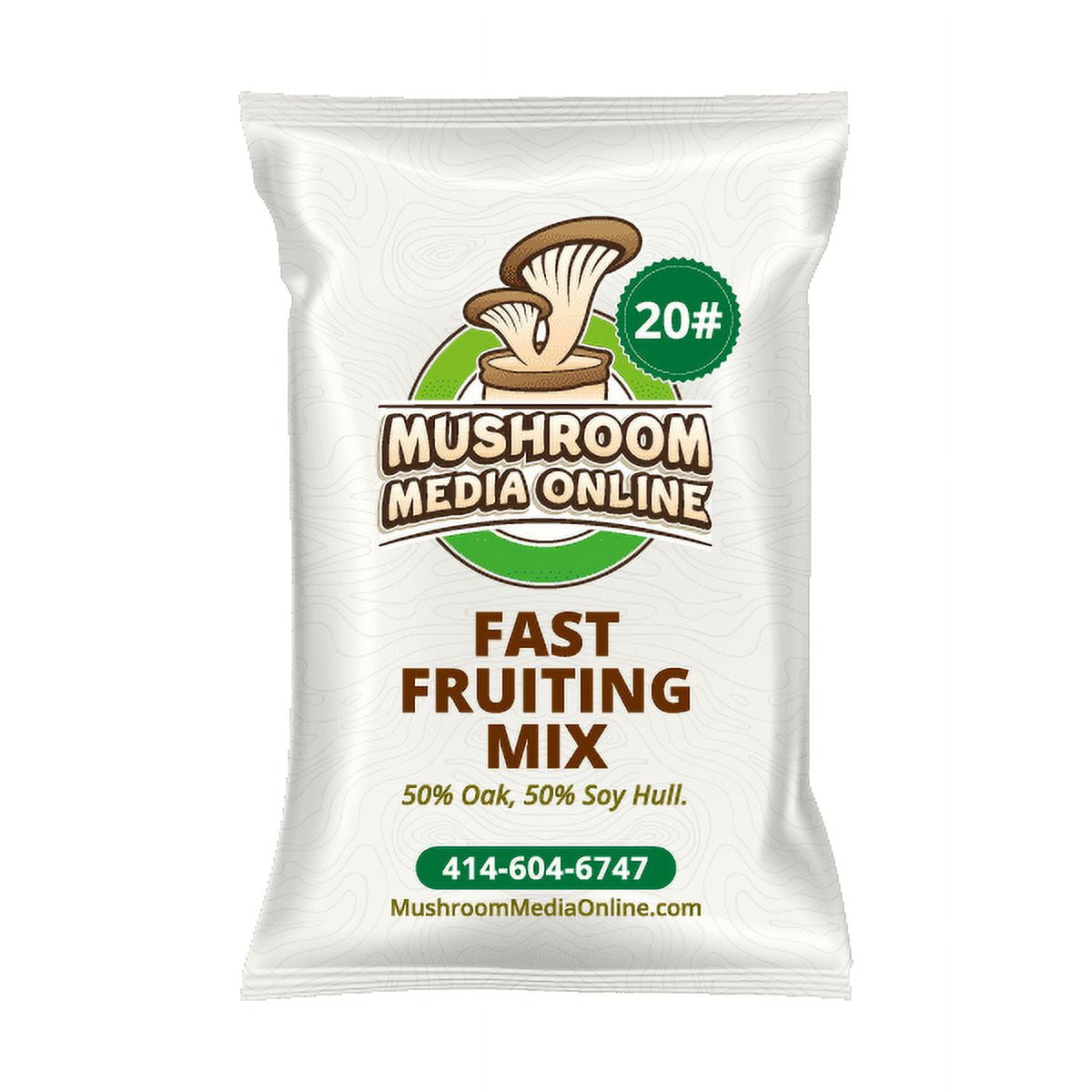 Fast Fruiting aka Masters Mix (50% Oak/50% Soy Hull Mushroom Growing ...