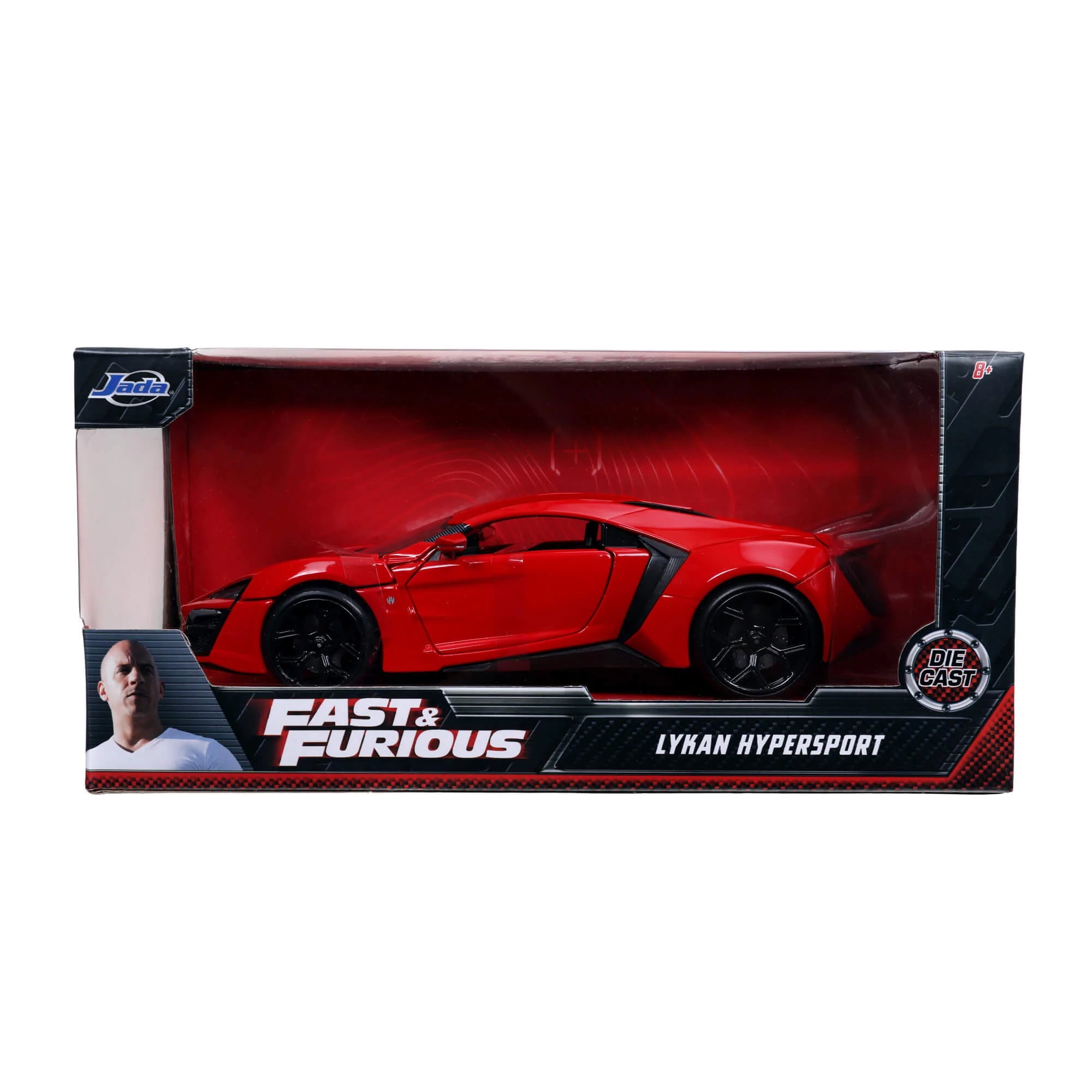 Fast & Furious 1:24 Lykan Hypersport Die-cast Car, Toys for Kids and ...