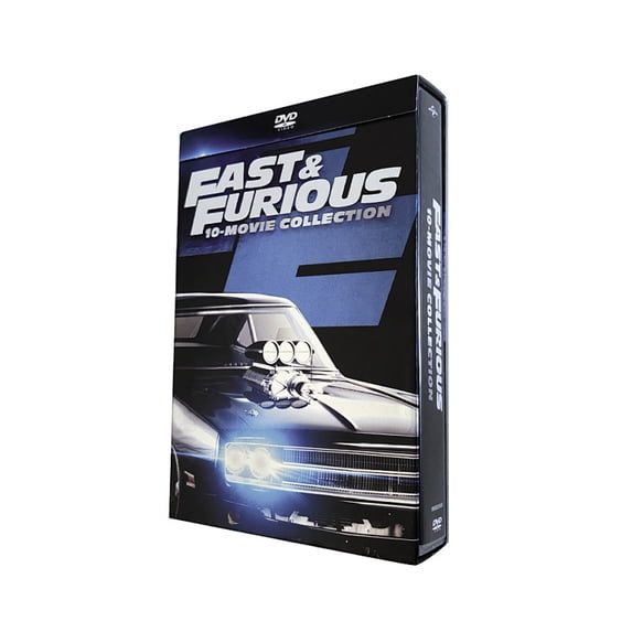 Fast & Furious 10-Movie Collection DVD Box Set with Exclusive Features ...
