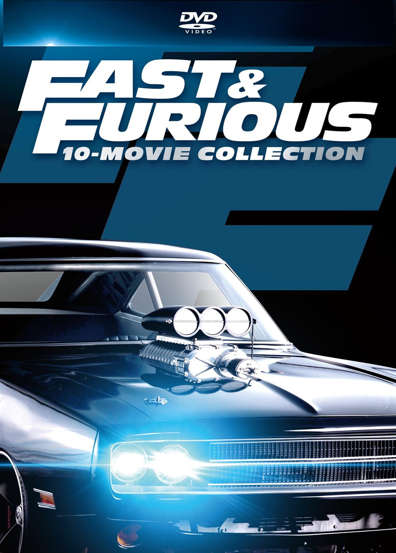 Walmart Exclusive: Fast & Furious 10-Movie Collection - Action ...