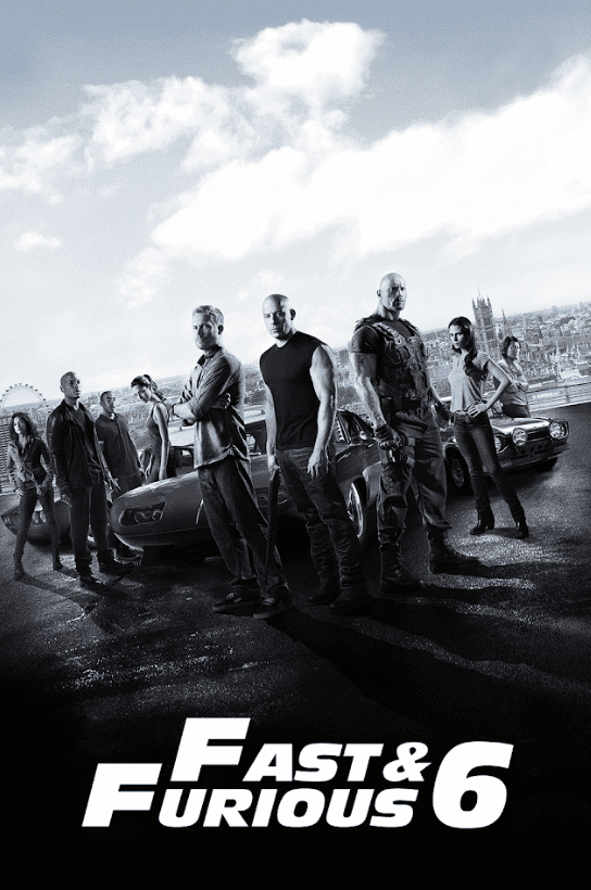 Fast & Furious 6 2013 Poster 24x36 - High-Octane Action, Vin Diesel and ...