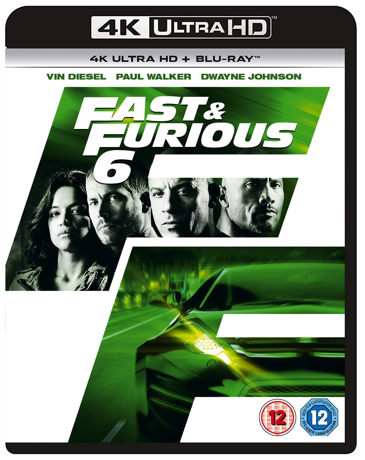 Fast & Furious 6 (4K Ultra HD) Gina Carano Joe Taslim David Ajala Rita ...