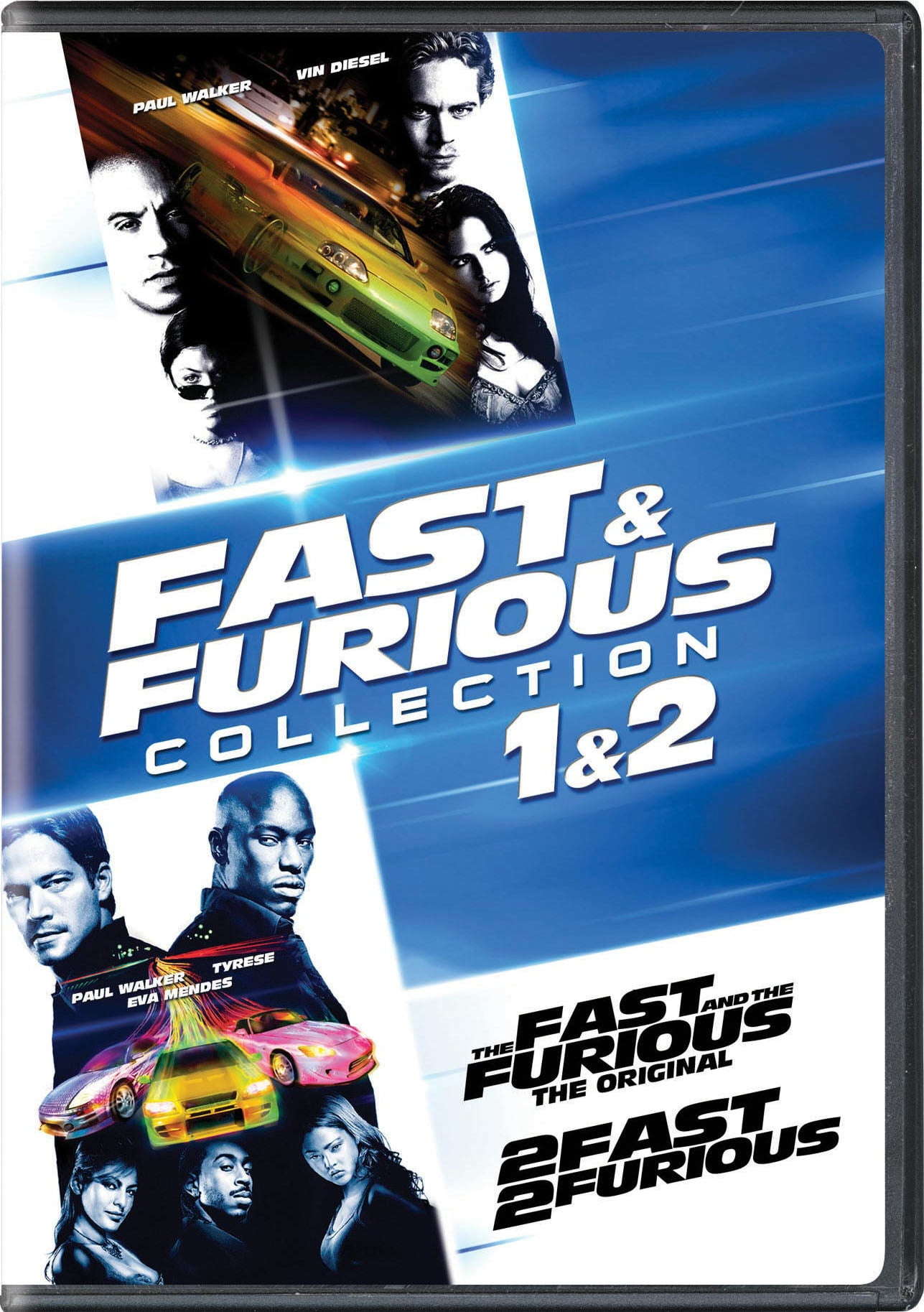Fast & Furious Collection: 1 & 2 (DVD Double Feature) [DVD] - Walmart.com