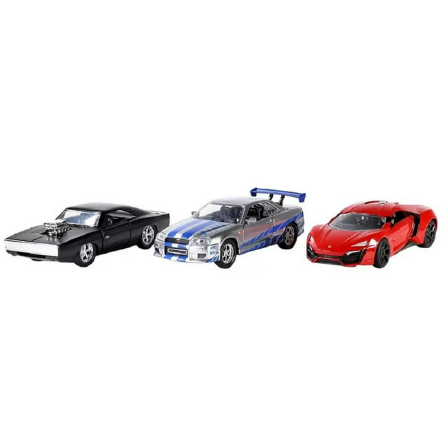 Fast & Furious Collectible Diecast Toy Model Cars: Dodge, Nissan ...