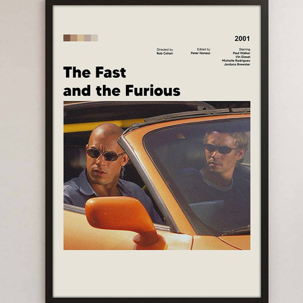 Fast & Furious Poster Fast And Furious Poster Dominic Toretto Poster ...
