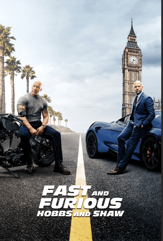 Fast & Furious Presents Hobbs & Shaw (2019) 24x36 Movie Poster Action ...