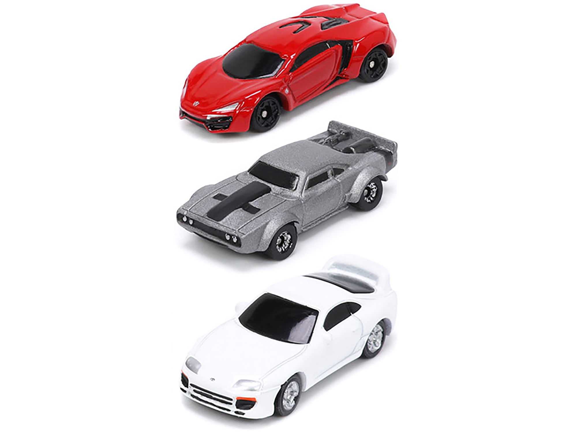 Fast & Furious Series 4 3-Piece Nano Hollywood Rides Diecast Car Set by ...