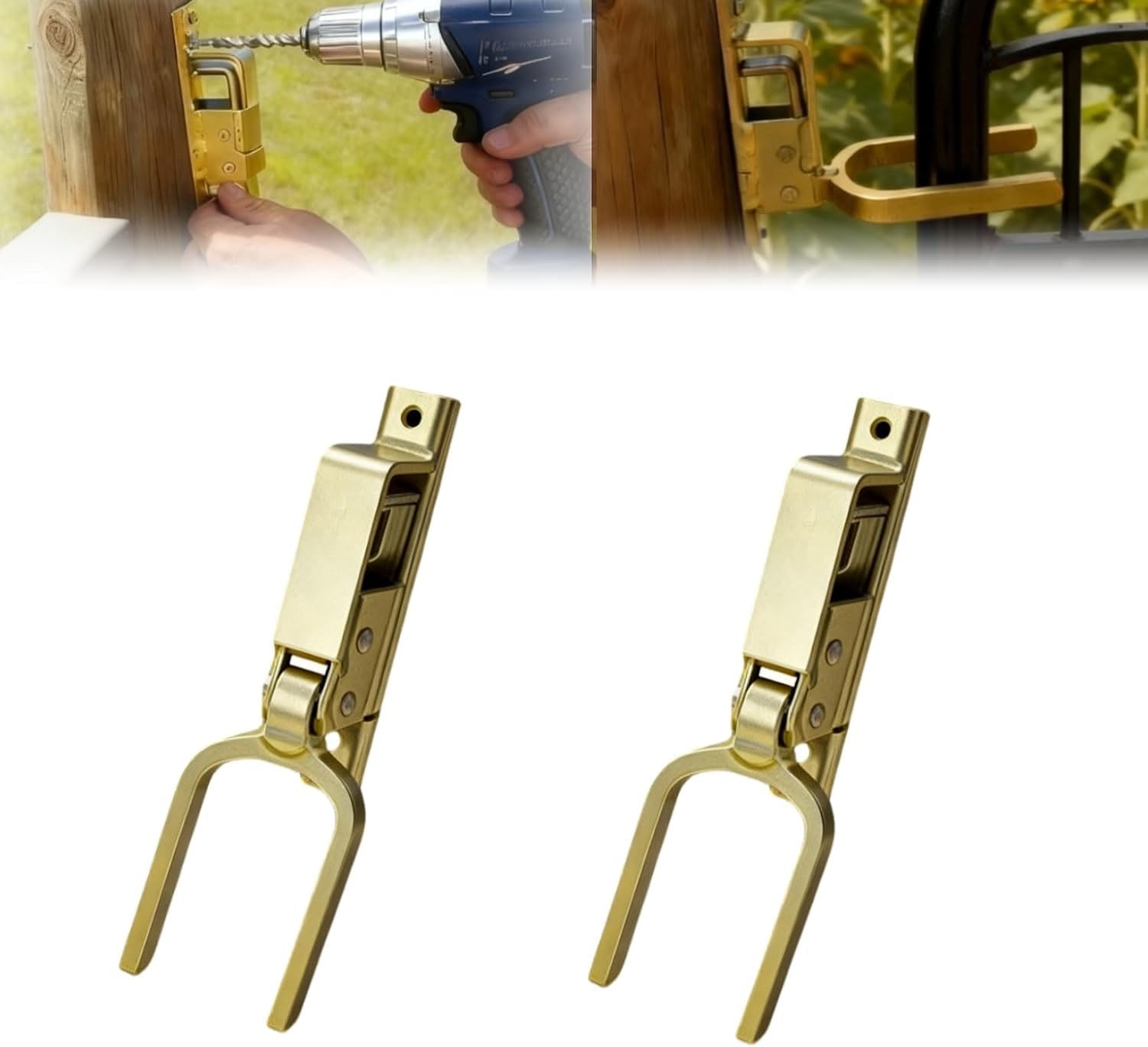 Fast Gate Latch,Instant Locking Gate Latch,Quick Secure Spring-Loaded ...