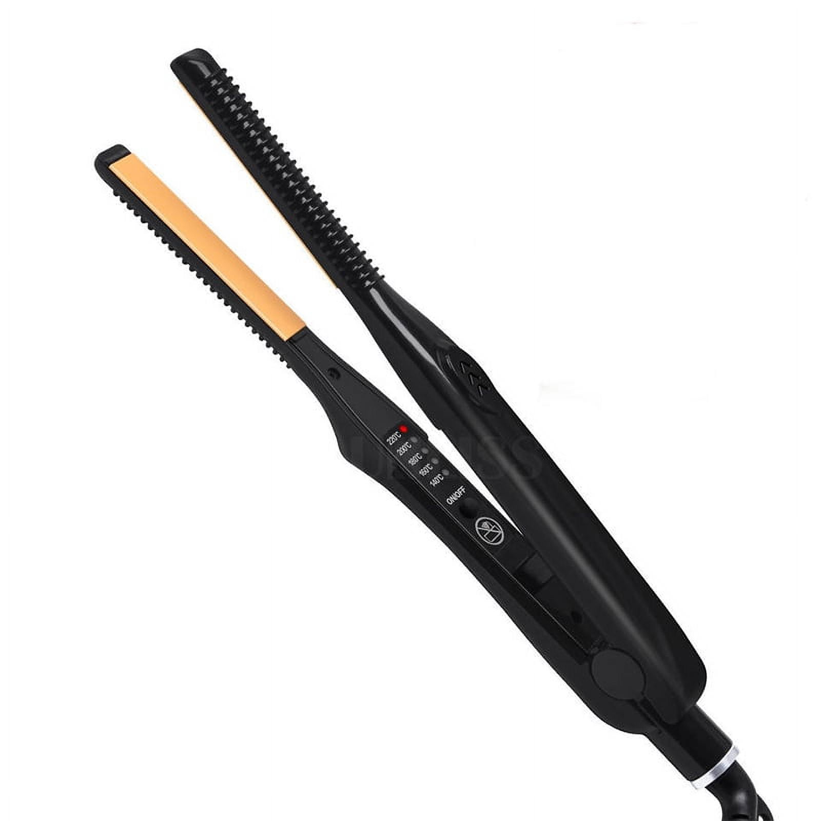 Fast Heating PTC Ceramic Tourmaline Ionic Flat Iron Hair Straightener ...