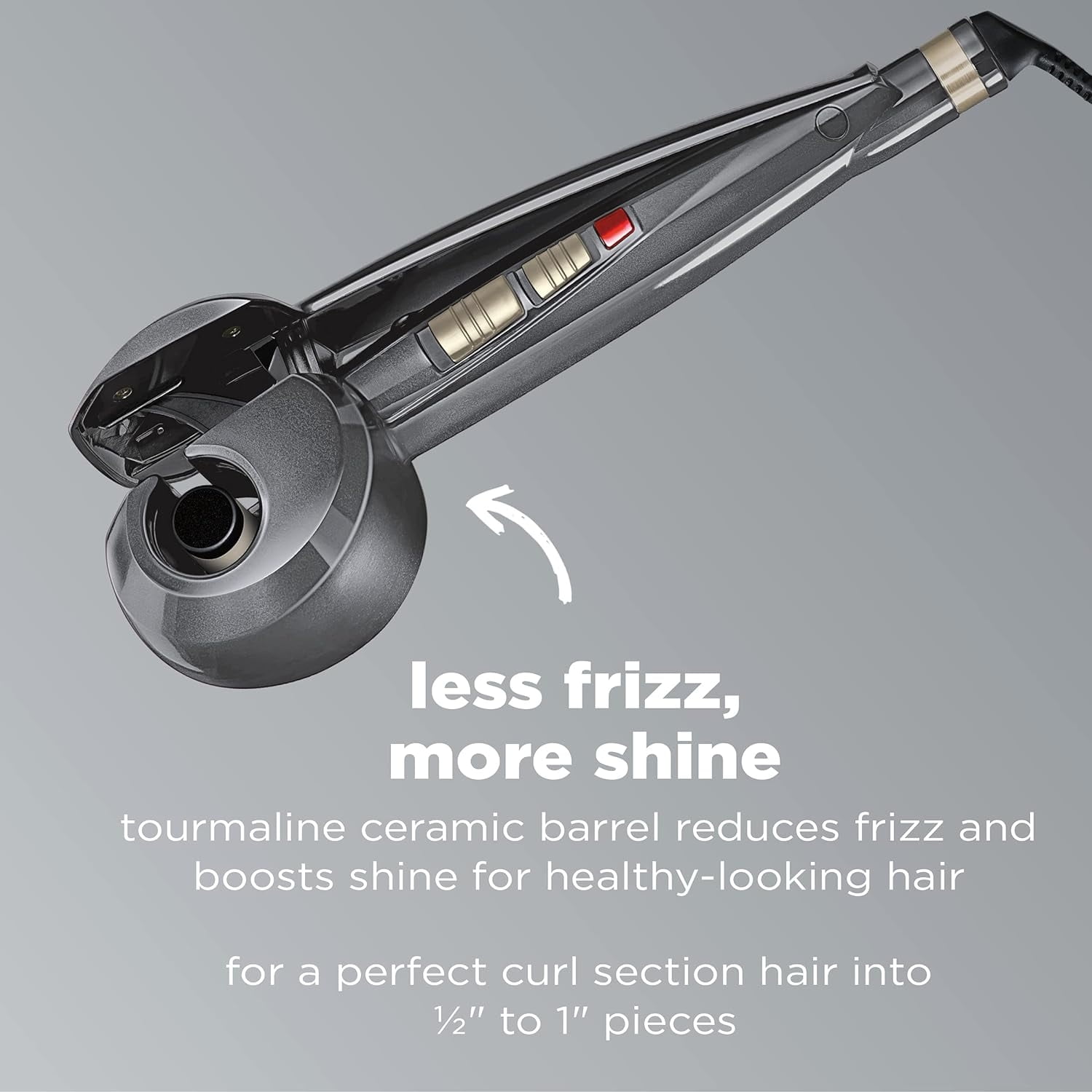 Fast Heating Secret Automatic Ceramic Coating Curling Iron for Frizz ...