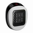 Fast Heating Wall Plug In Room Heater with Adjustable Thermostat, Timer ...