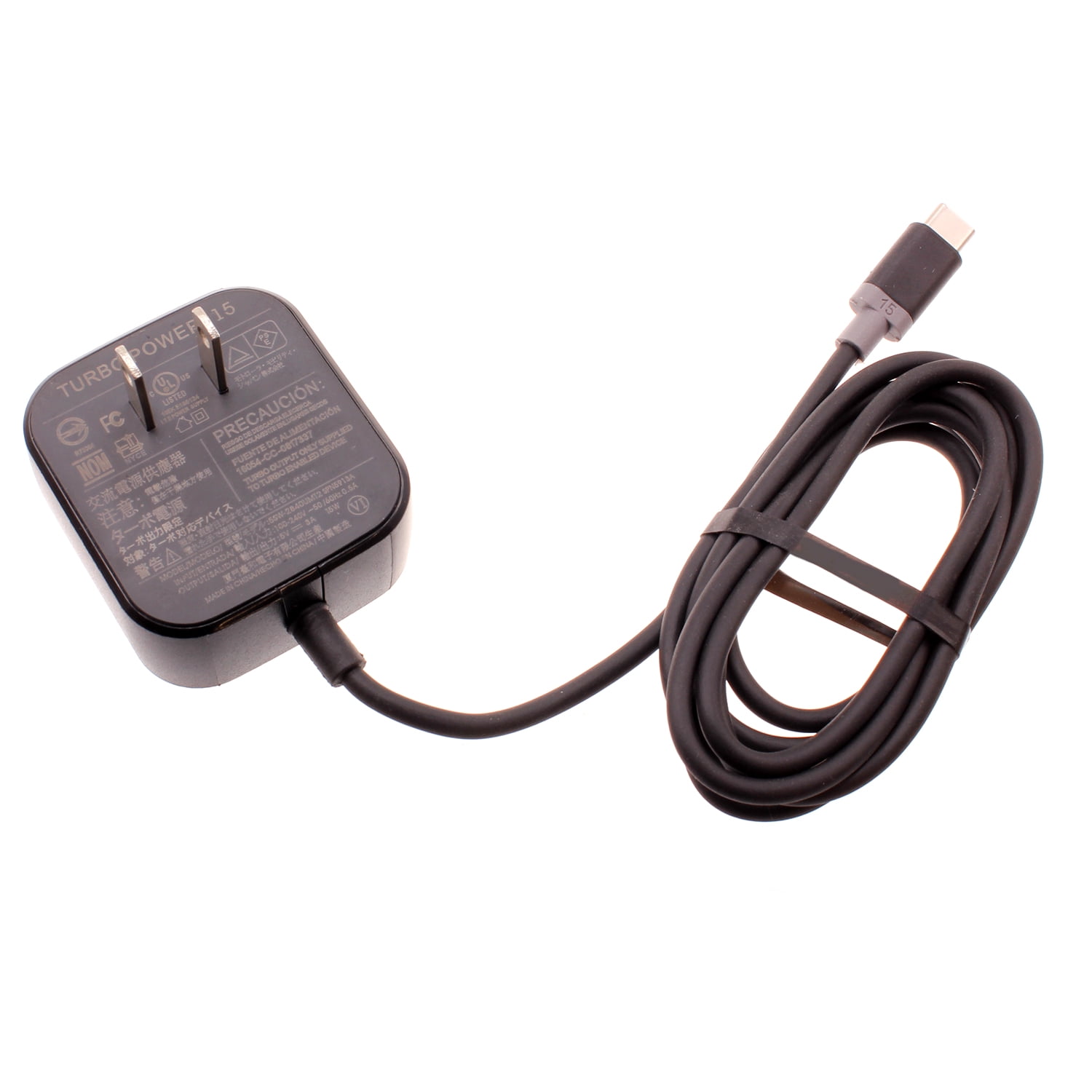 Fast Home Charger 15W for Motorola Razr Ultra (2025) - 5ft Long Type-C ...