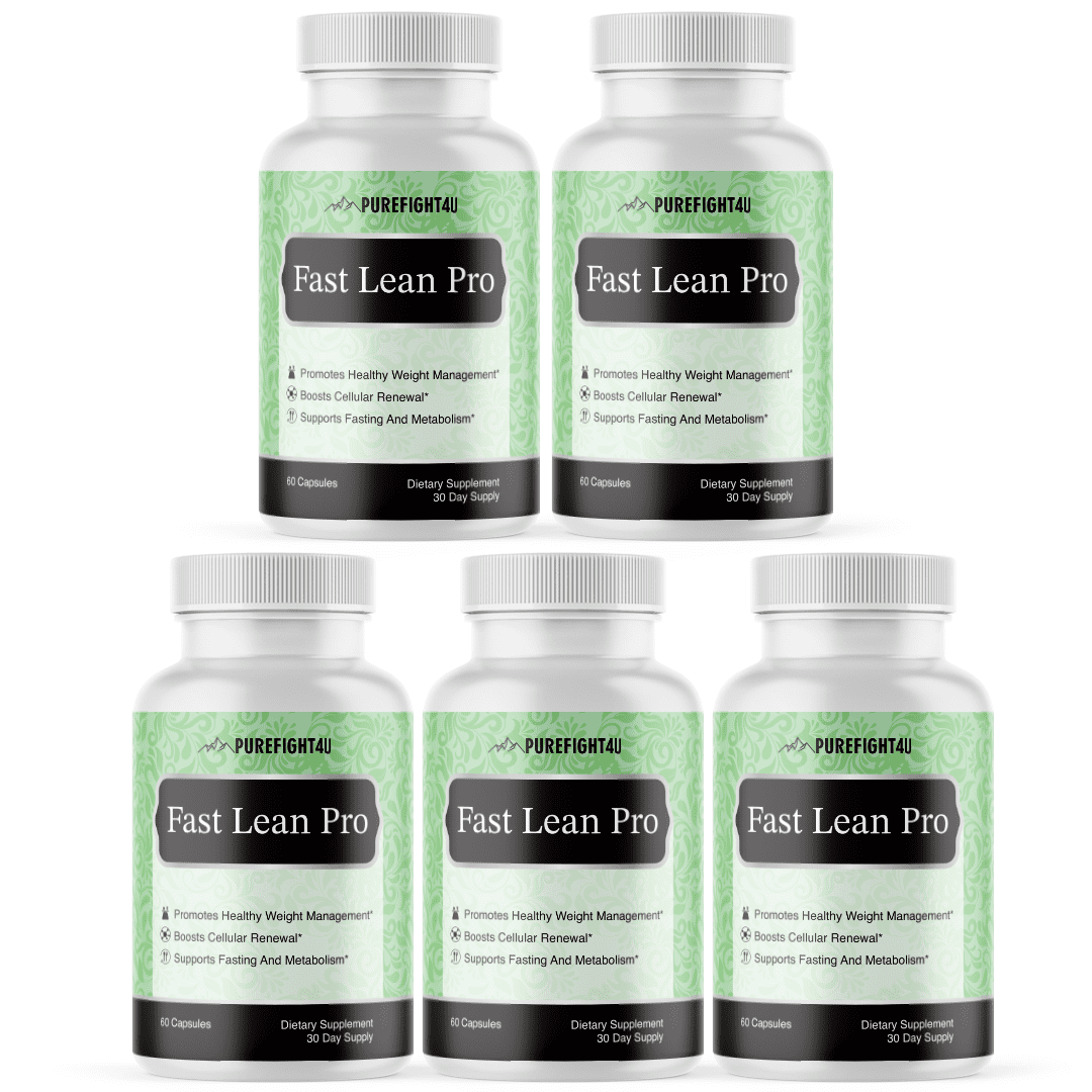 Fast Lean Pro Capsules, Boosts Cellular Renewal-5 Bottles - Walmart.com