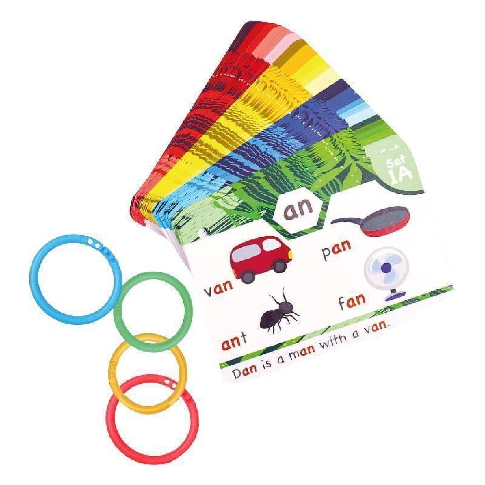 Fast Learn Phonics Cards Early Education Phonics Aid for Preschoolers ...