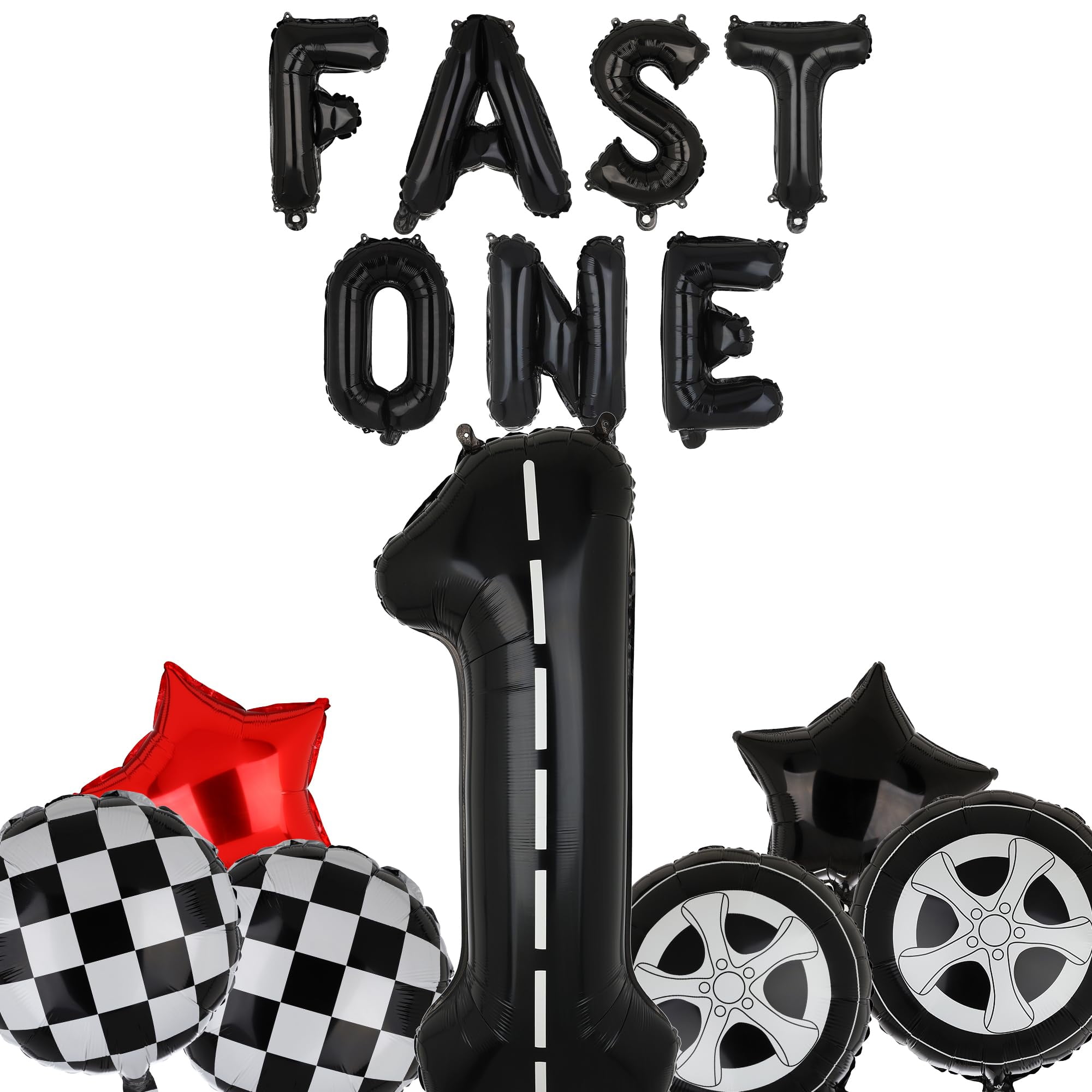 Formula 1 Birthday Decorations Race Car Balloons 40 Inch Racetrack ...