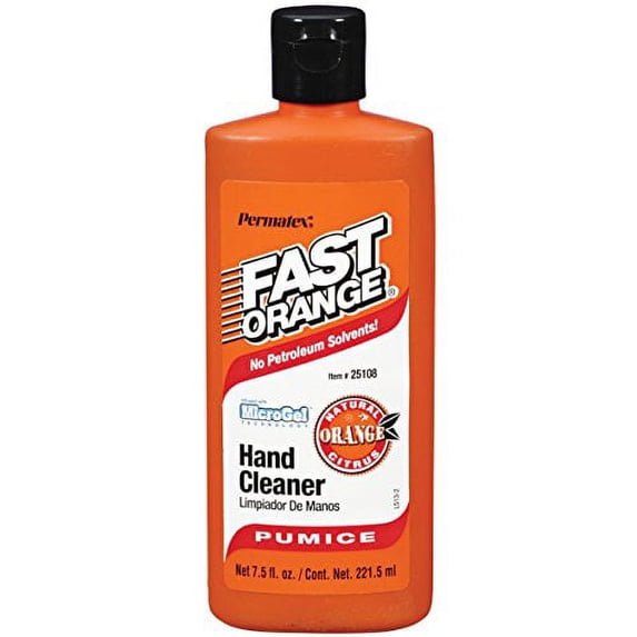 Fast Orange 25108 Pumice Lotion, Heavy Duty Hand Cleaner, Natural ...