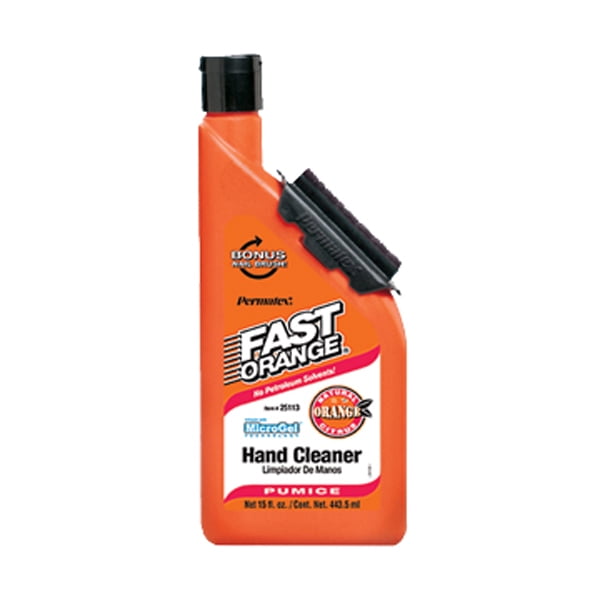Fast Orange Micro Gel Pumice Hand Cleaner, 15 oz - Walmart.com