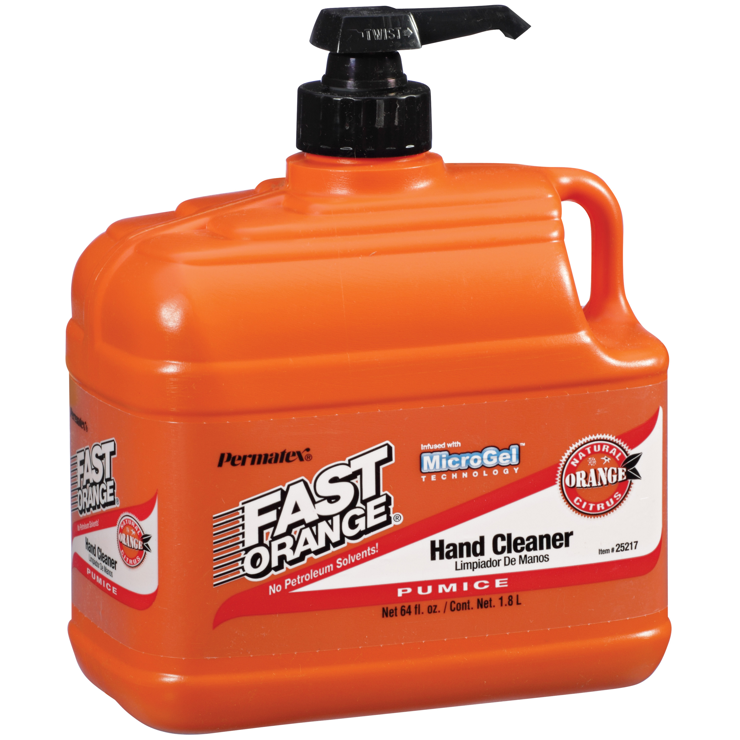 Fast Orange Micro Gel Pumice Hand Cleaner, 15 oz - Walmart.com