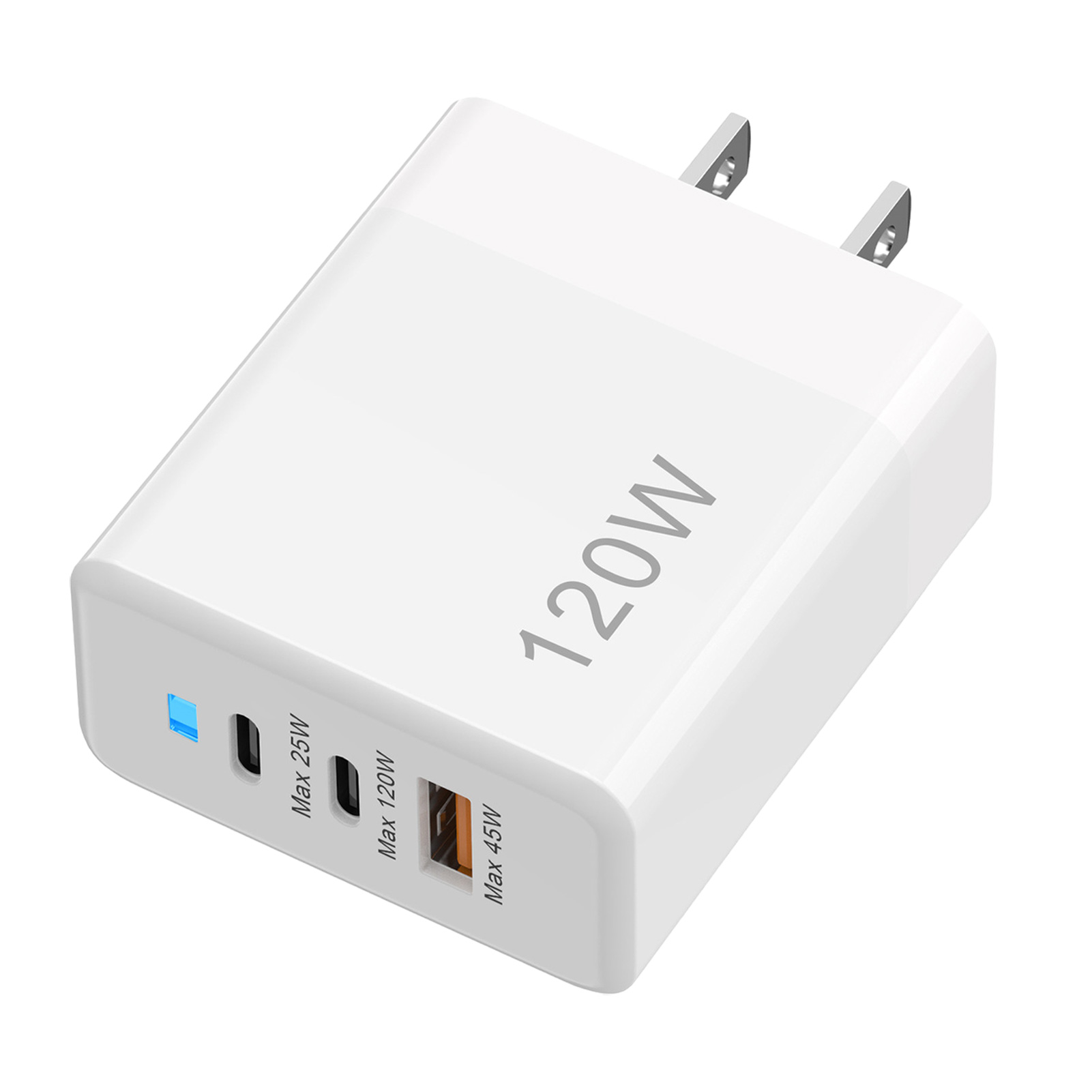 Fast Phone Charger, 120W Multi Port USB Fast Charging Block, USB ...