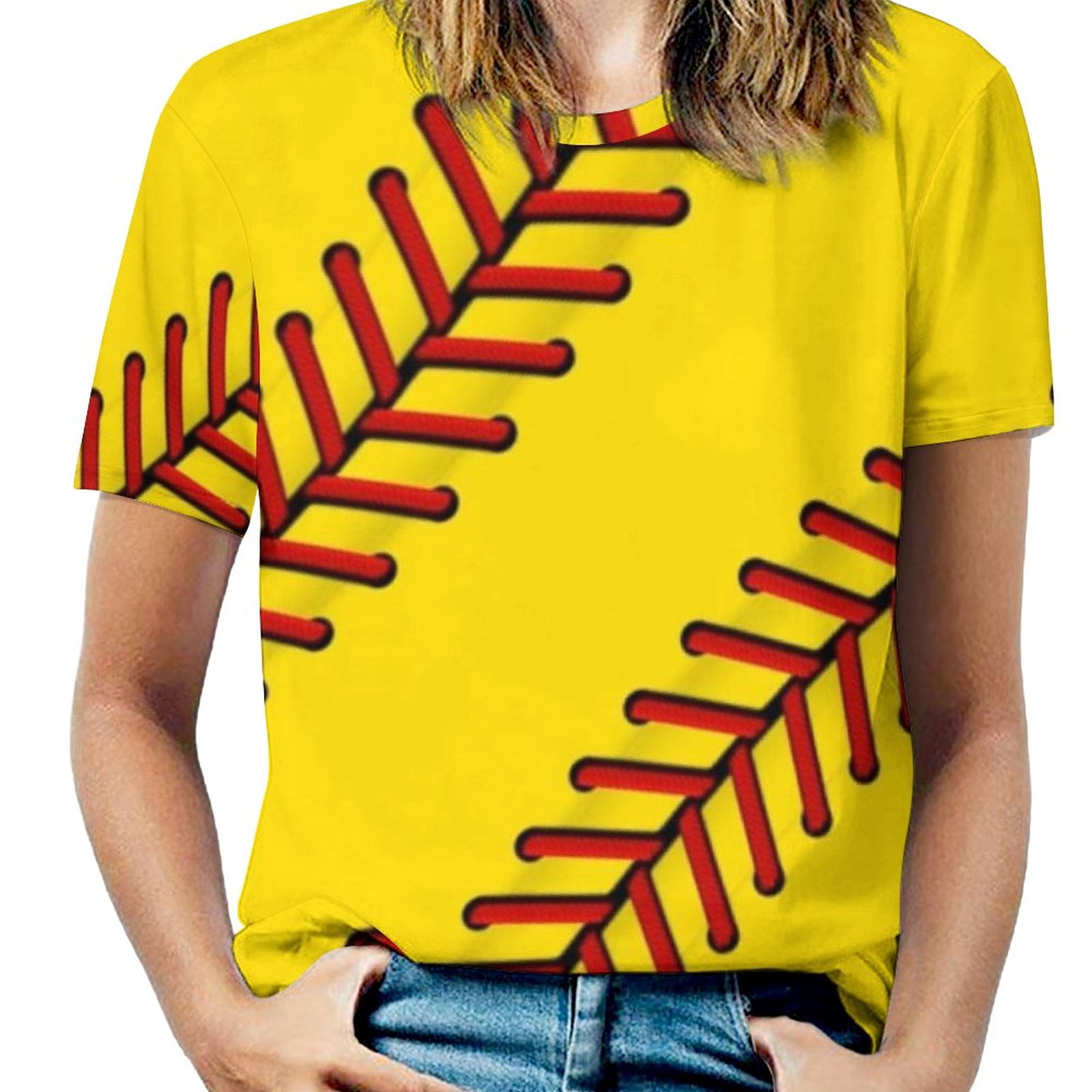 Fast Pitch Softball Women Zipper Sexy Printed Vintage T Shirts Tops ...