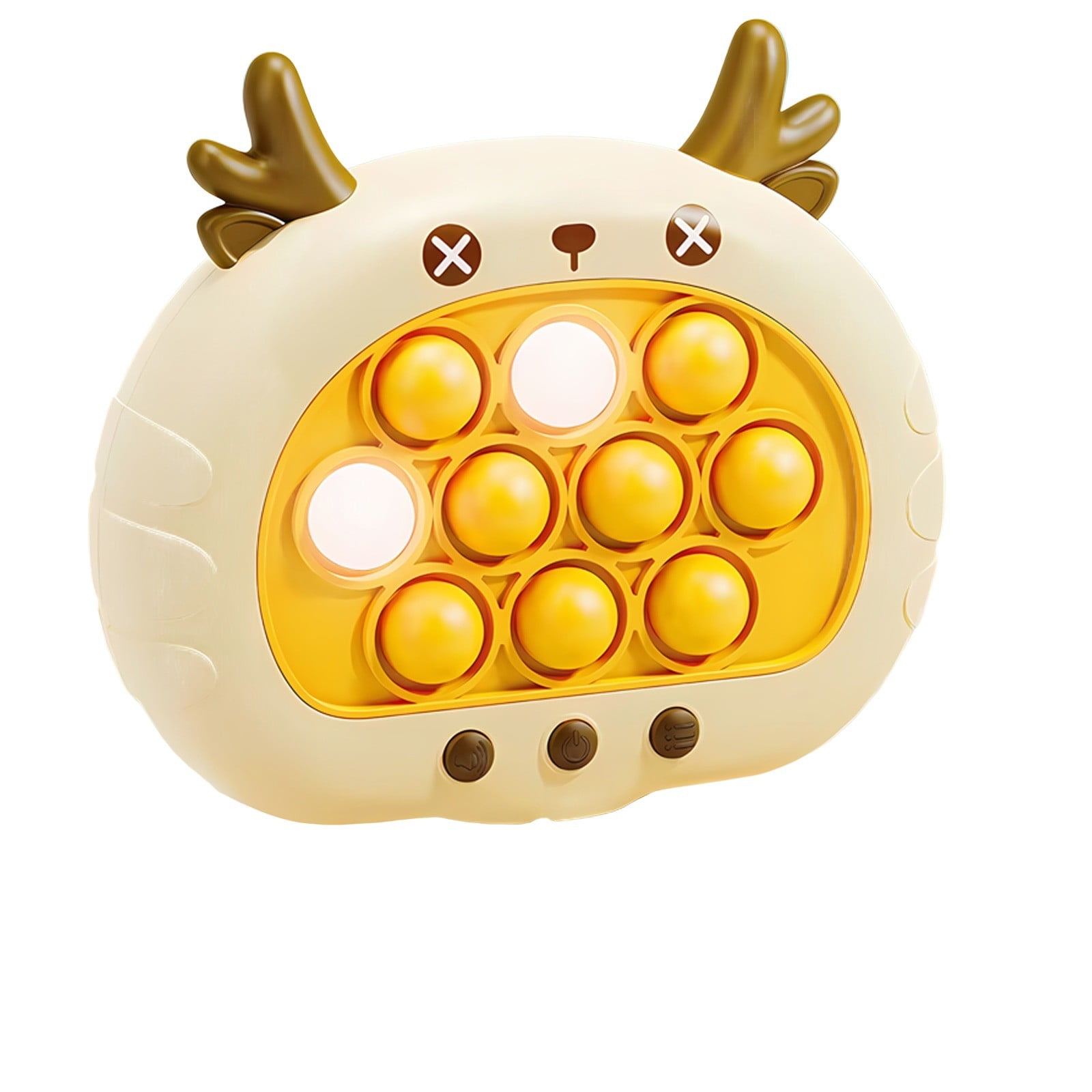 Fast Push Fidget Toys - Electric Handheld Pop Sensory Light up Toy with ...