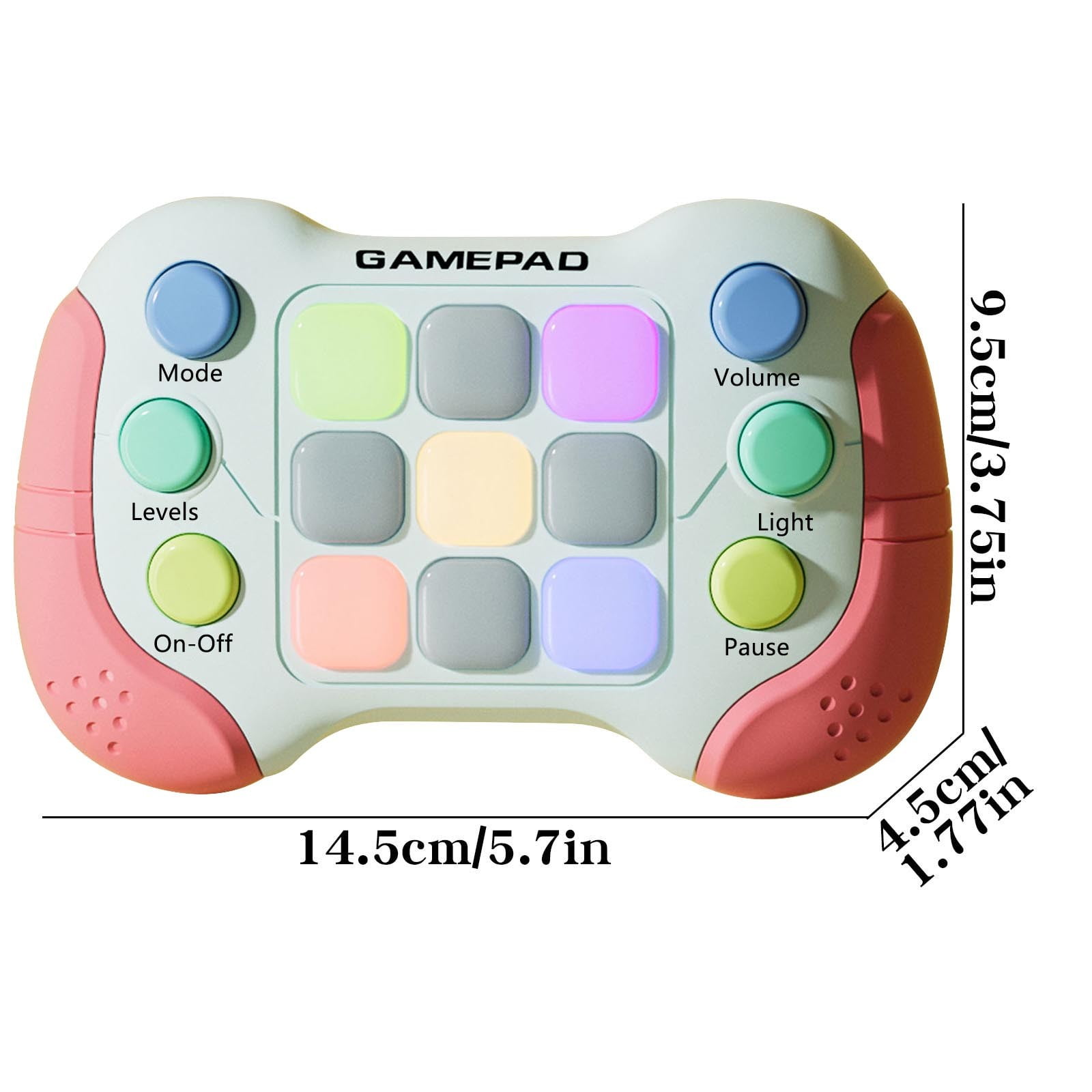 Fast Push Game Electric Handheld Game Console Toys , Portable Quick Push Game Fidget Toys ...