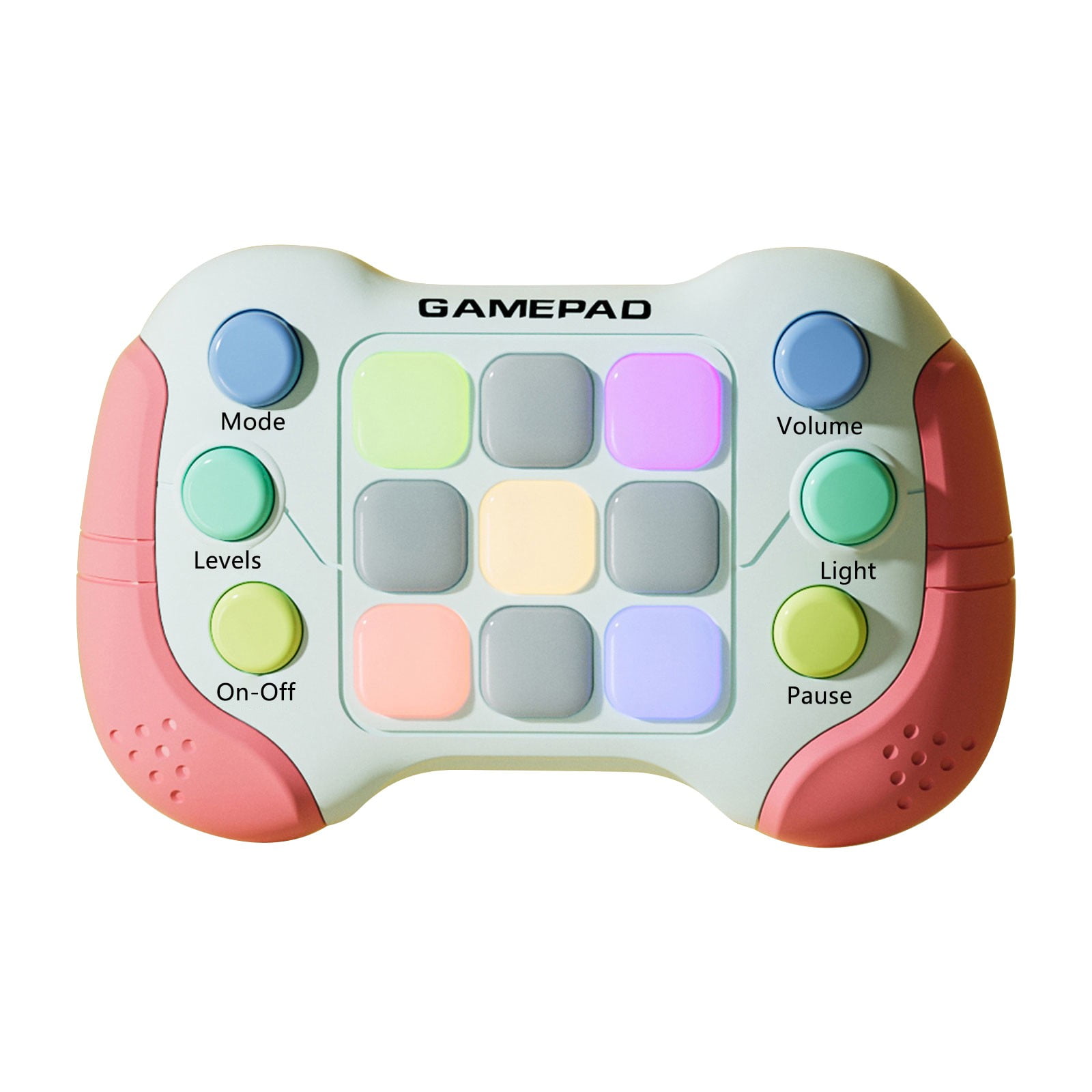 Fast Push Game Fidget Toy - Upgraded Flashing Handheld Game Controller ...