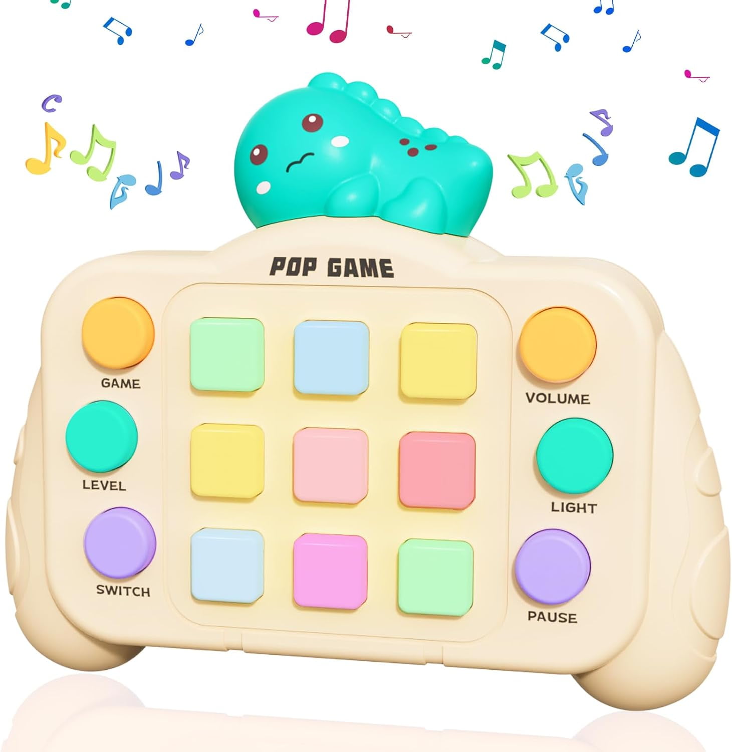 Fast Push Game Fidget Toys, Upgraded Flashing Handheld Game Sensory ...