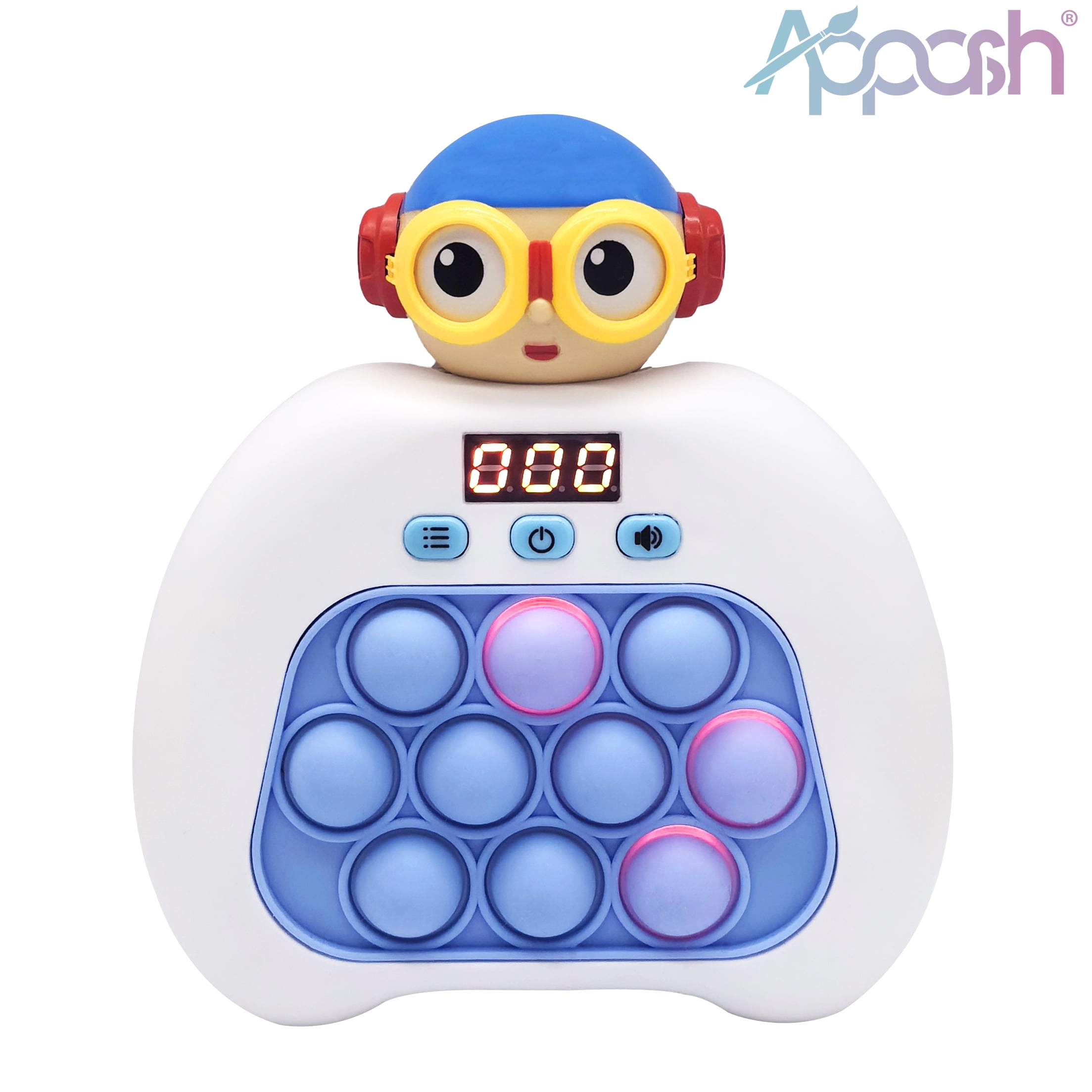 Fast Push Pop It Game Crisp Click Light UP Bubbles Upgraded 10 Modes ...