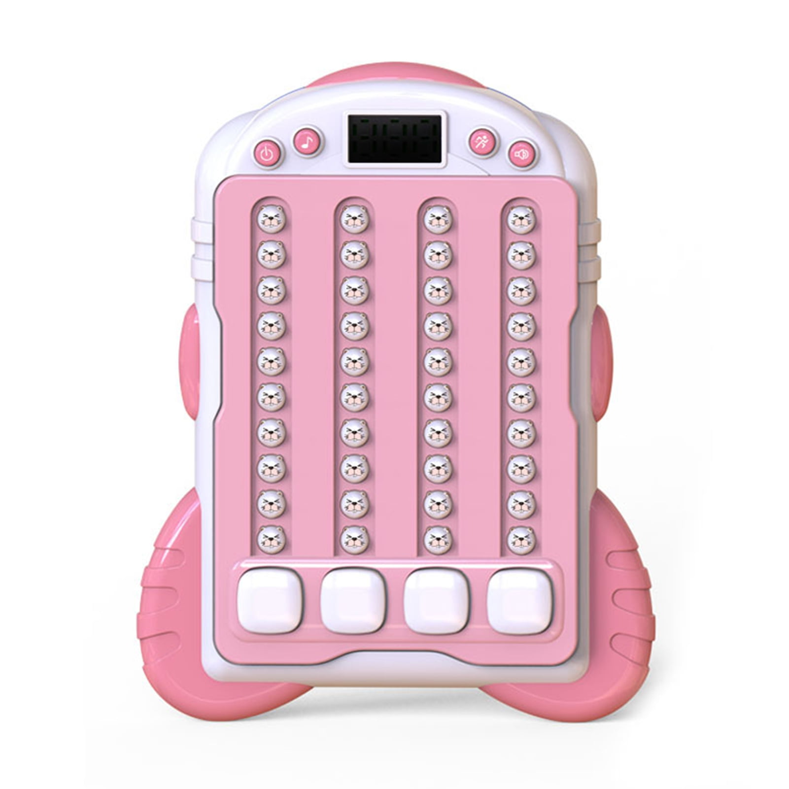Fast Push Rhythm Master Game Console - LED Lights Electronic Handheld Musical Challenge Toy for ...