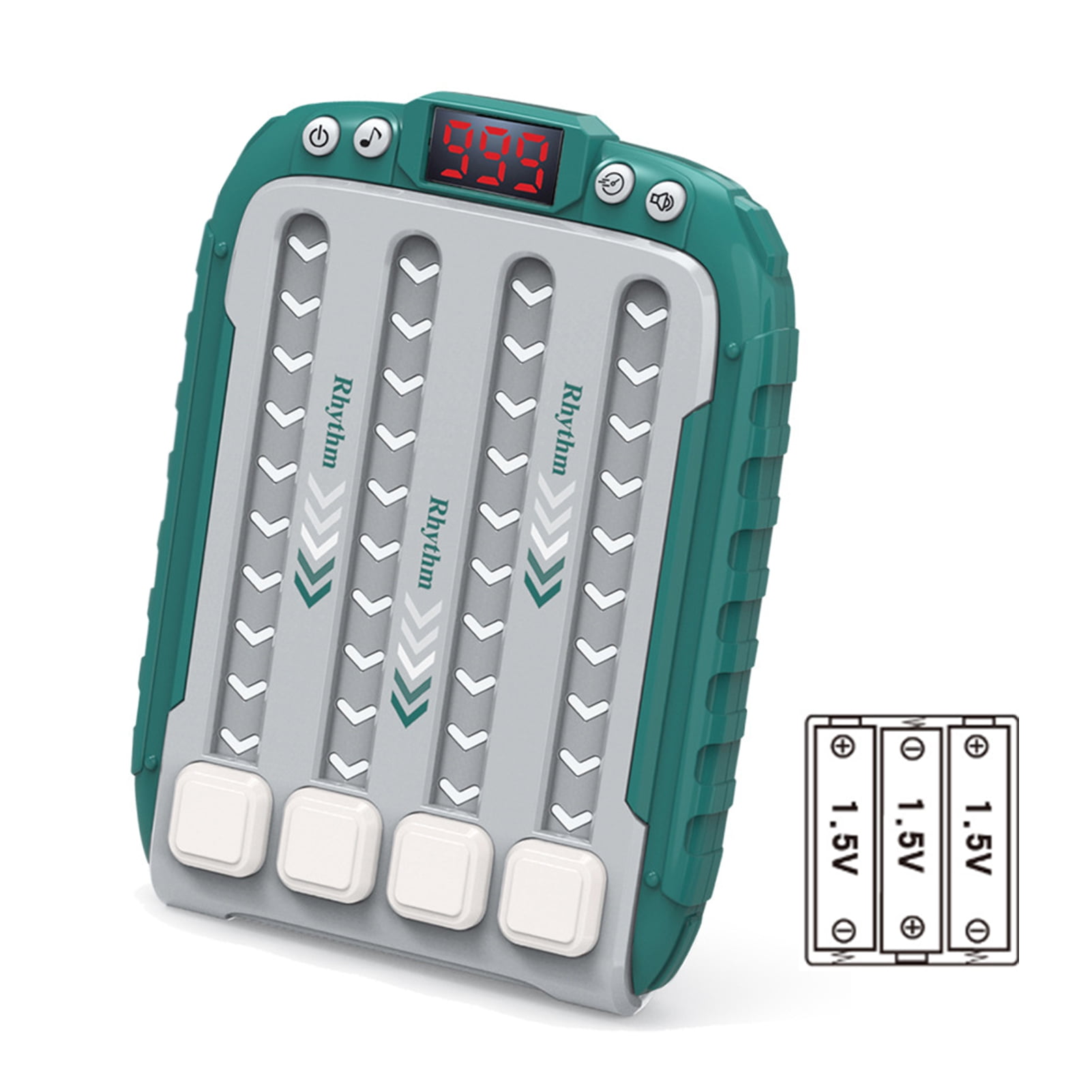 Fast Push Rhythm Master Game - Light-Up Track Console for Reaction ...