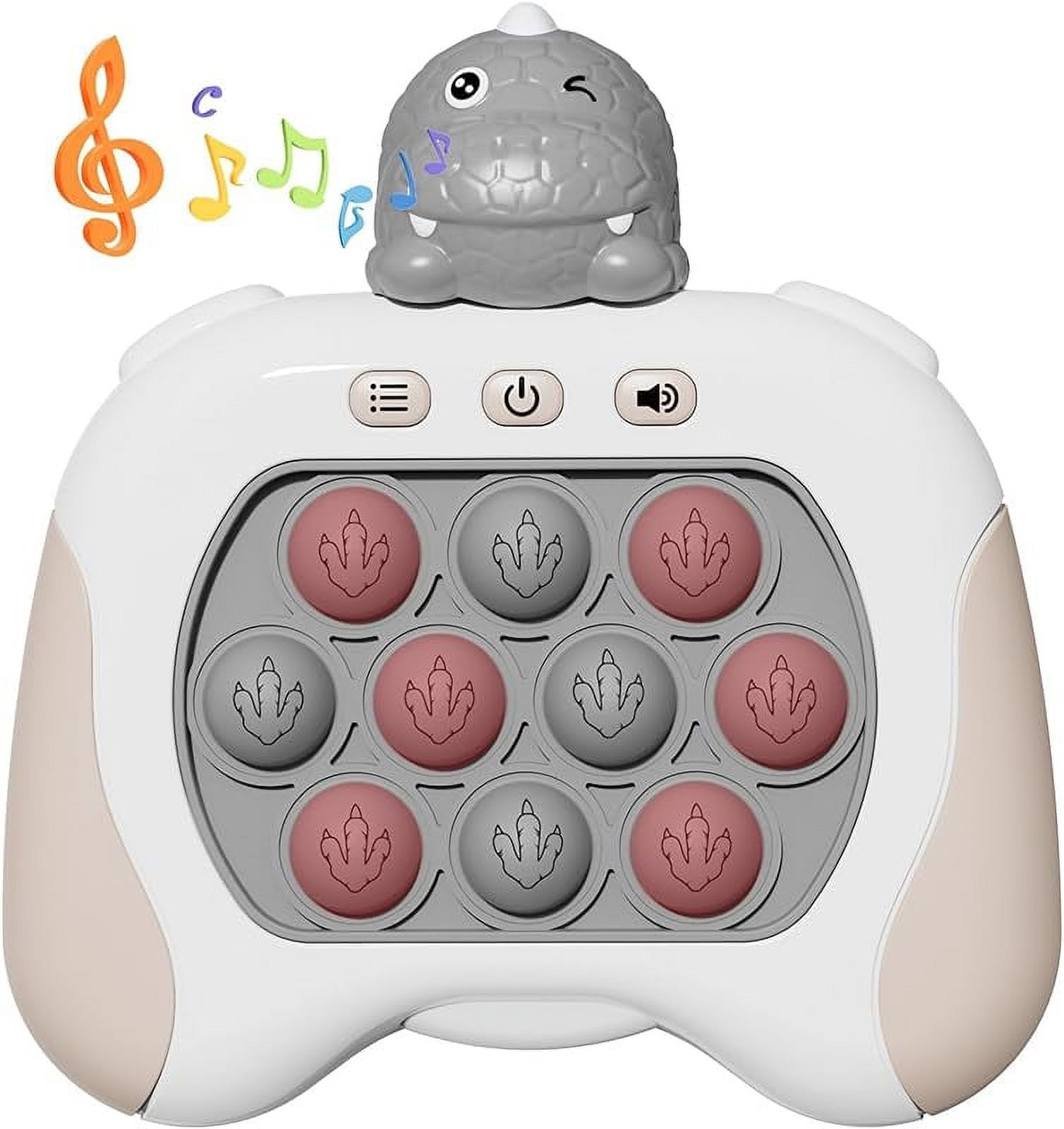 Fast Quick Push Bubble Pop Fidget Toy, Electronic Light Up Game Console ...