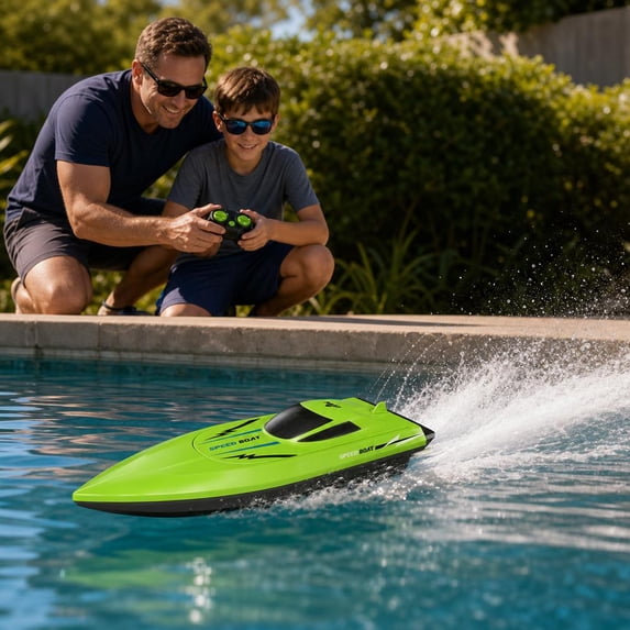 Fast RC Boat for Adults and Ki*ds, 2.4GHz High Speed Remote Control ...