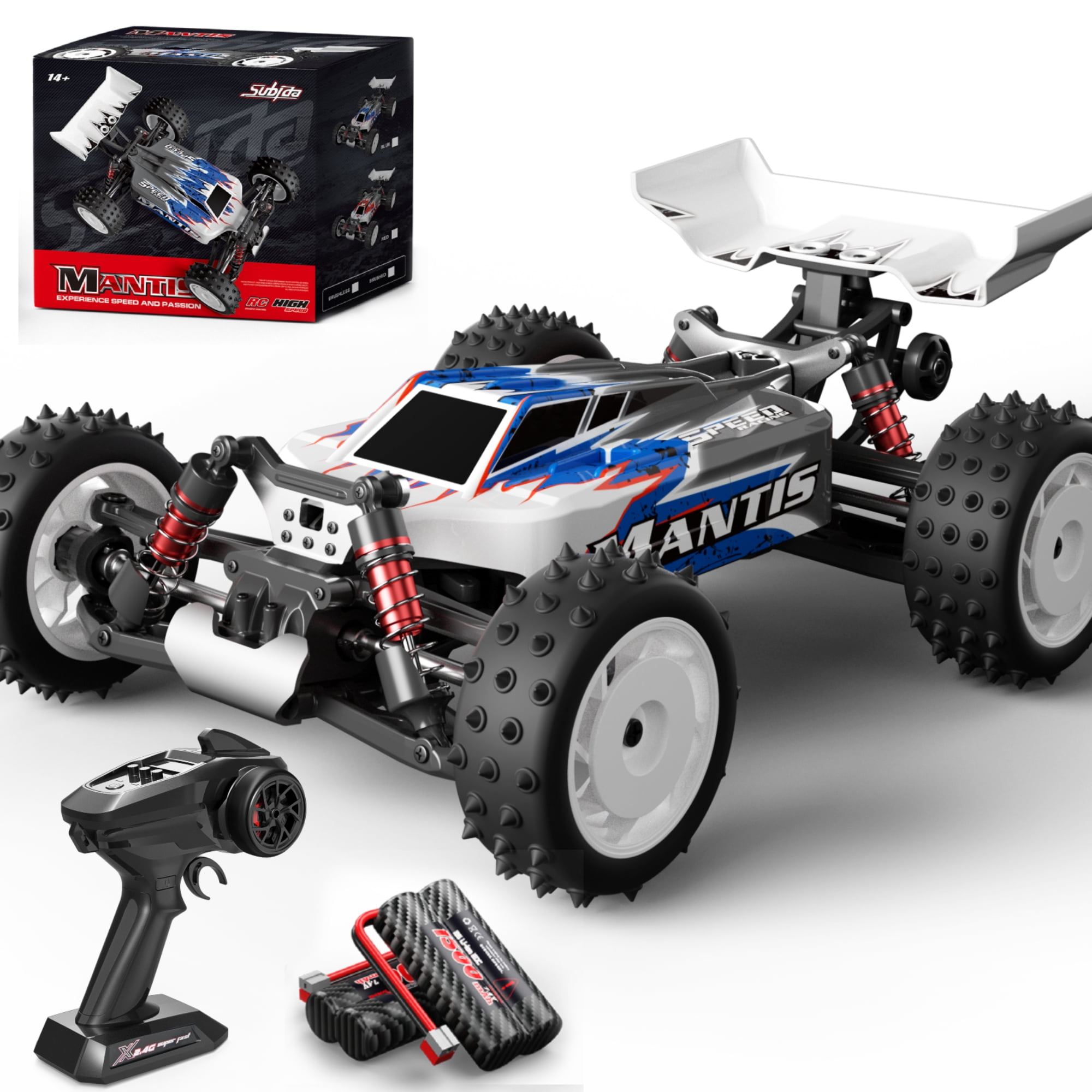 Fast RC Cars Max 55+KMH Remote Control Car for Boys Adults Off-Road RC ...