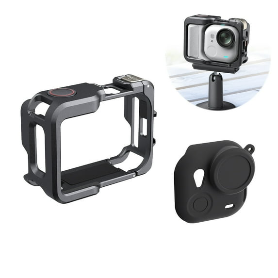 Fast Release Metal Protective Cage For Action Cameras Permanent ...