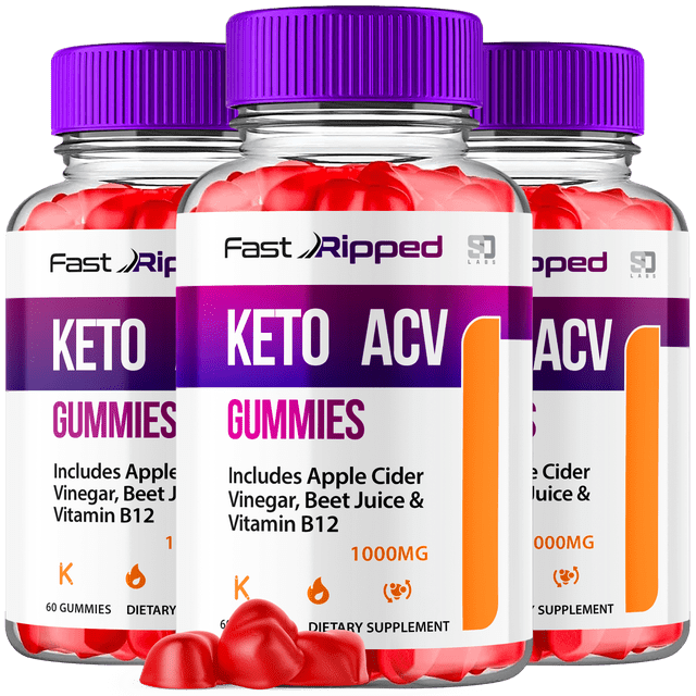 Fast Ripped Keto ACV Weight Loss Gummies, Adults Vitamin Supplement ...
