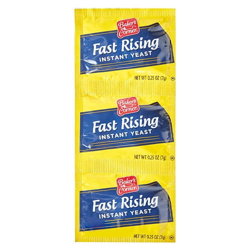 Fast Rising Instant Yeast Packets, 3 count Packaging May Vary - Walmart.com