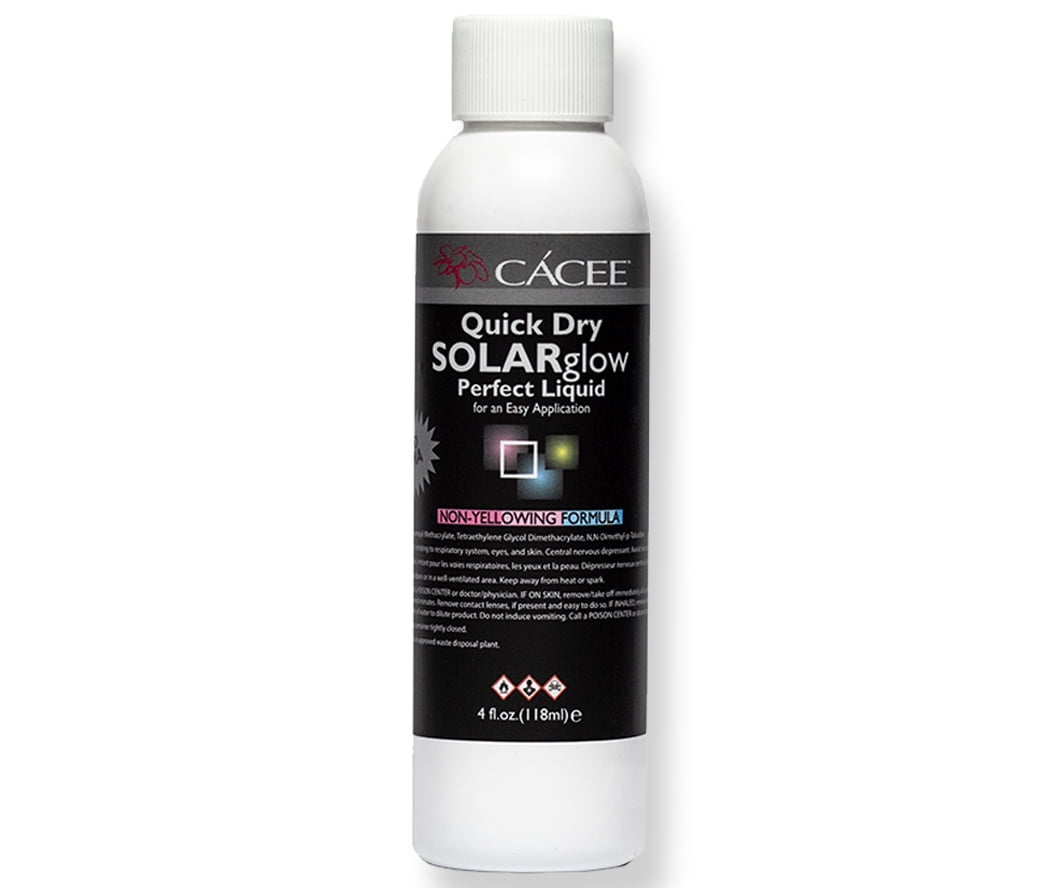 Fast Setting Acrylic Nail Liquid Monomer, Quick Dry Solar Glow by Ca ...