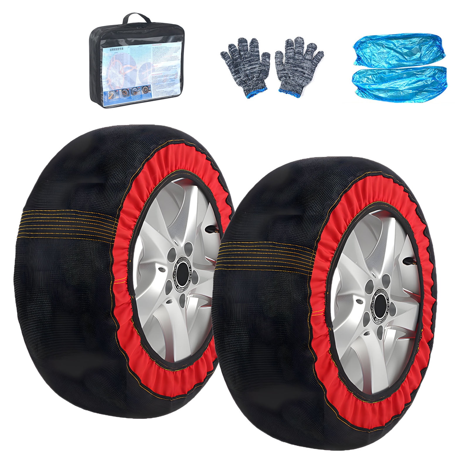 Fast Setup Snow Traction Socks for Rapid Installation and Removal in ...