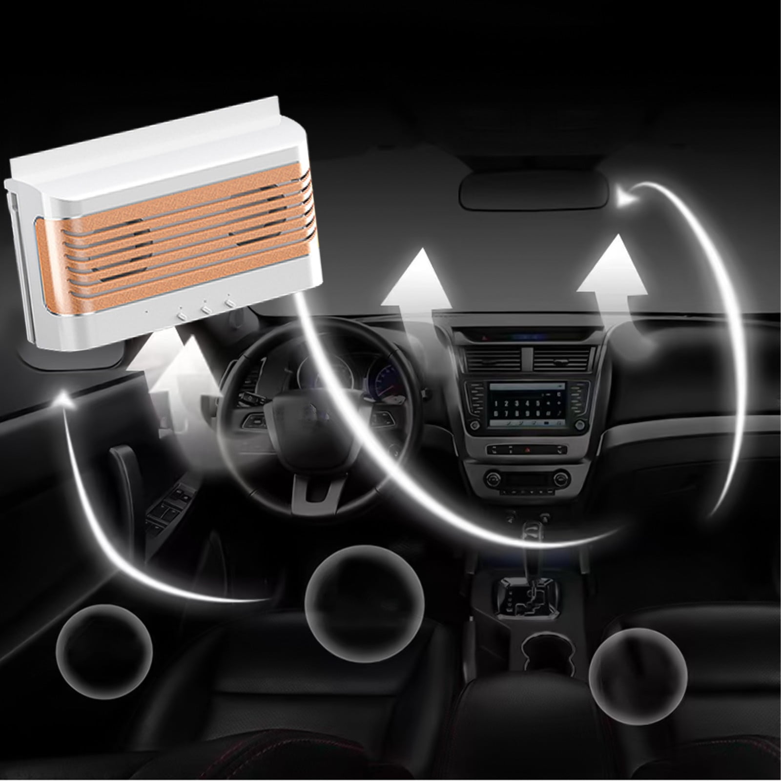Fast Shipping Available, Car Exhaust Fan, Energy-Saving Radiator, Odor ...