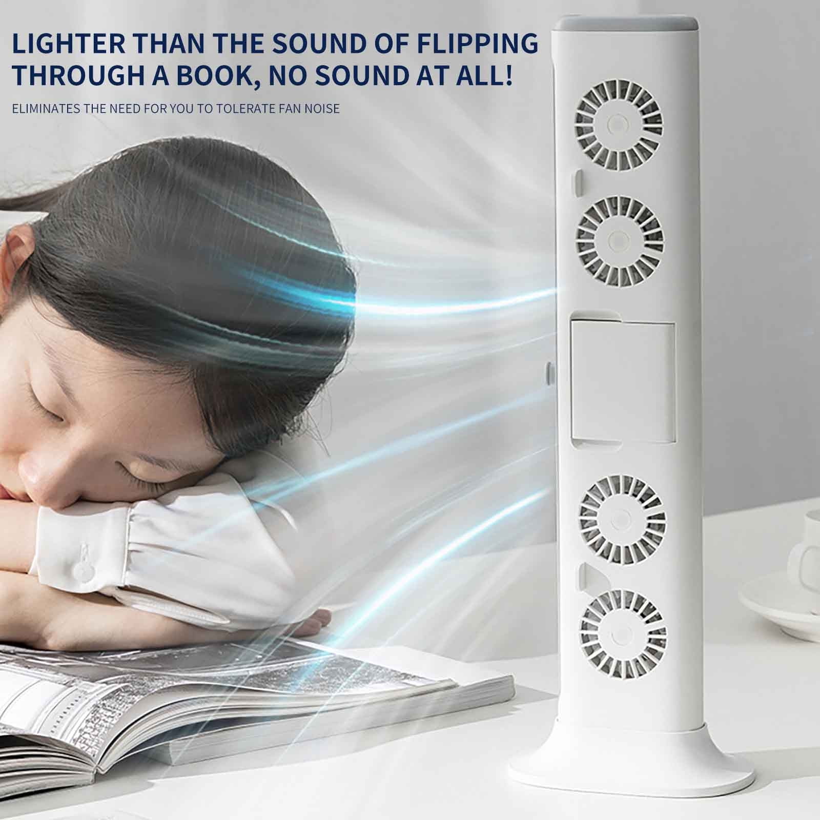 New Hanging Screen Fan, USB Desktop Computer Fan, Leafless Small Fan ...