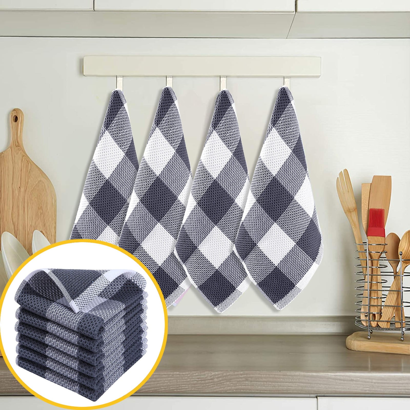 Fast Shipping Available, Thickened Cotton Towel, Absorbent Tablecloth ...